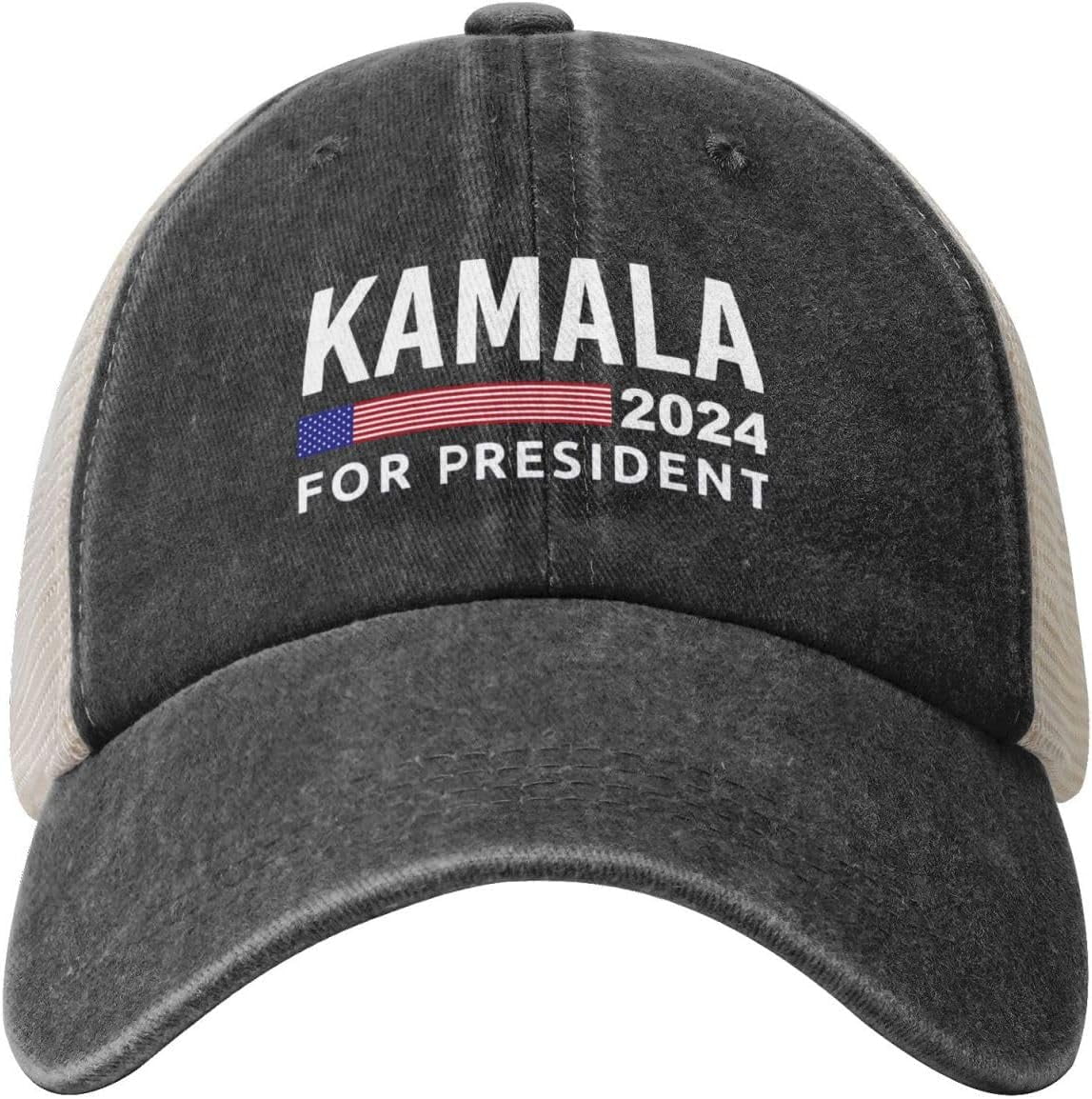 Kamala Harris 2024 President American Mesh Baseball Cap Fashionable ...
