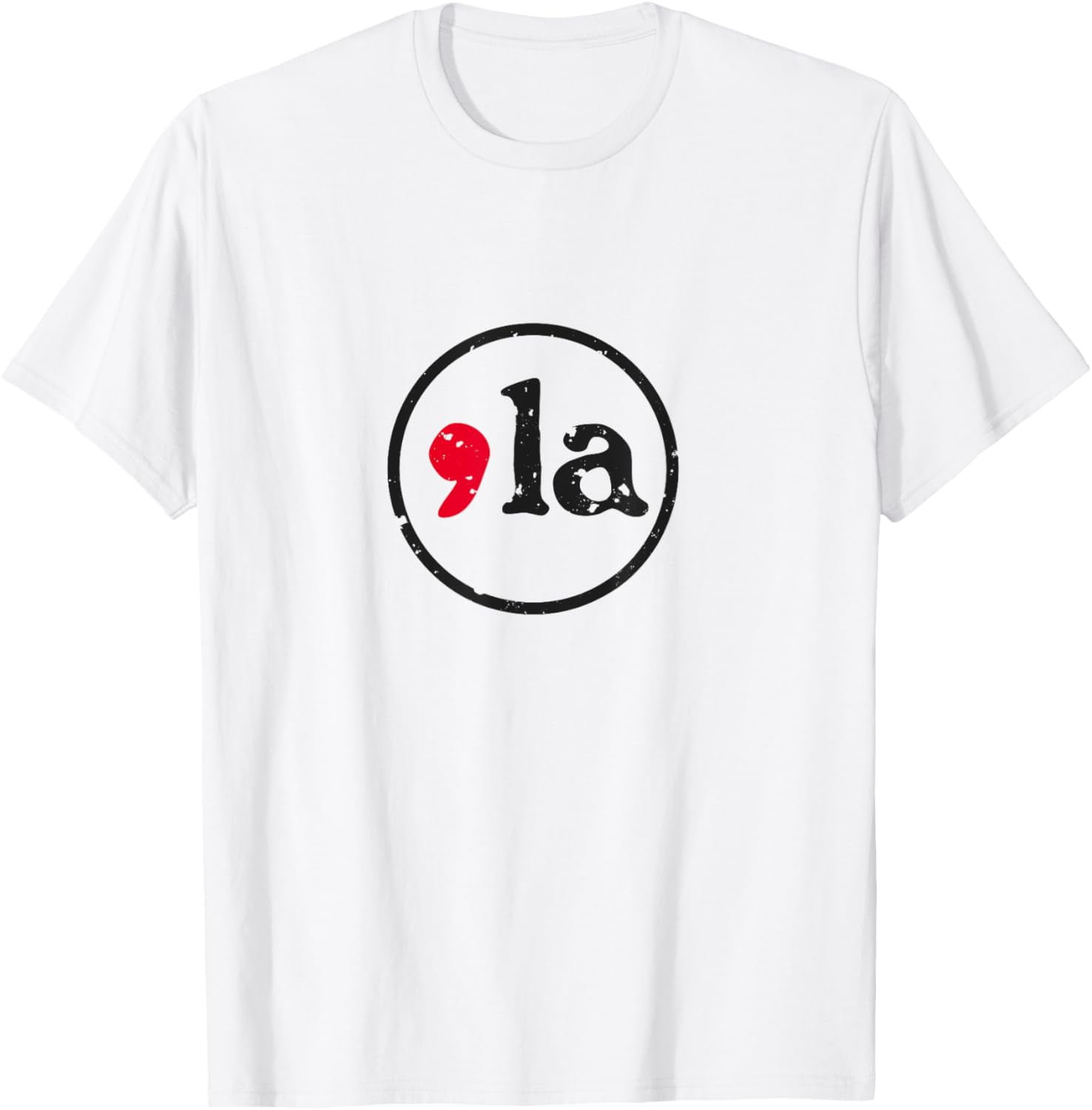 Kamala Harris 2024 President Comma La Distressed Funny T-Shirt ...