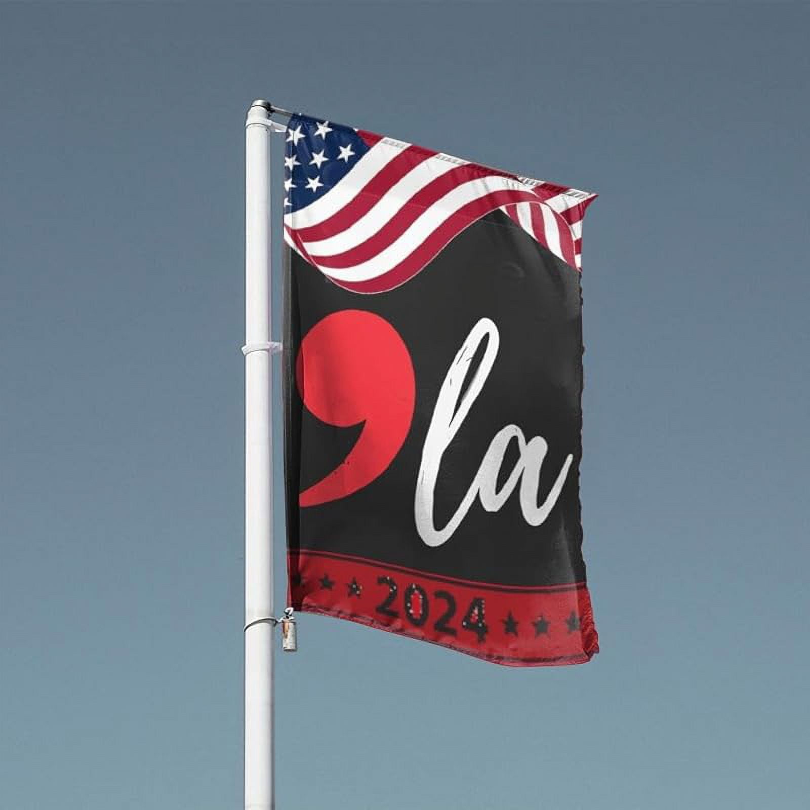 Kamala Harris 2024 President Comma La Outdoor Flags, Unique Yard Flag ...