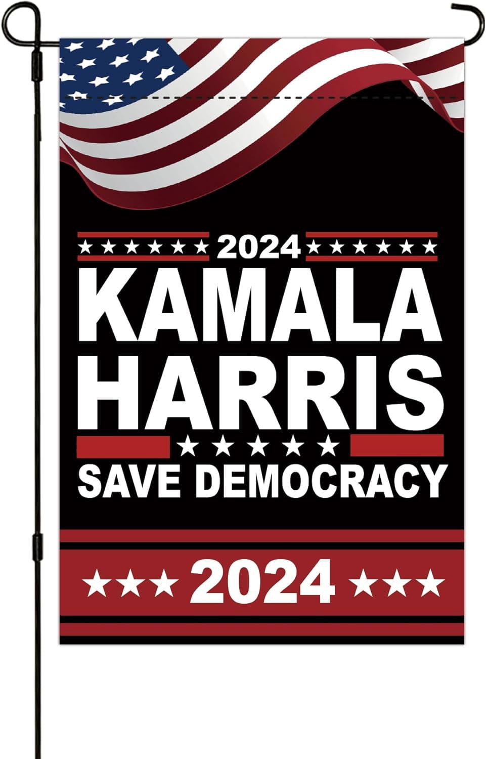 Kamala Harris 2024 President Garden Flags Double-Sided Funny Garden ...