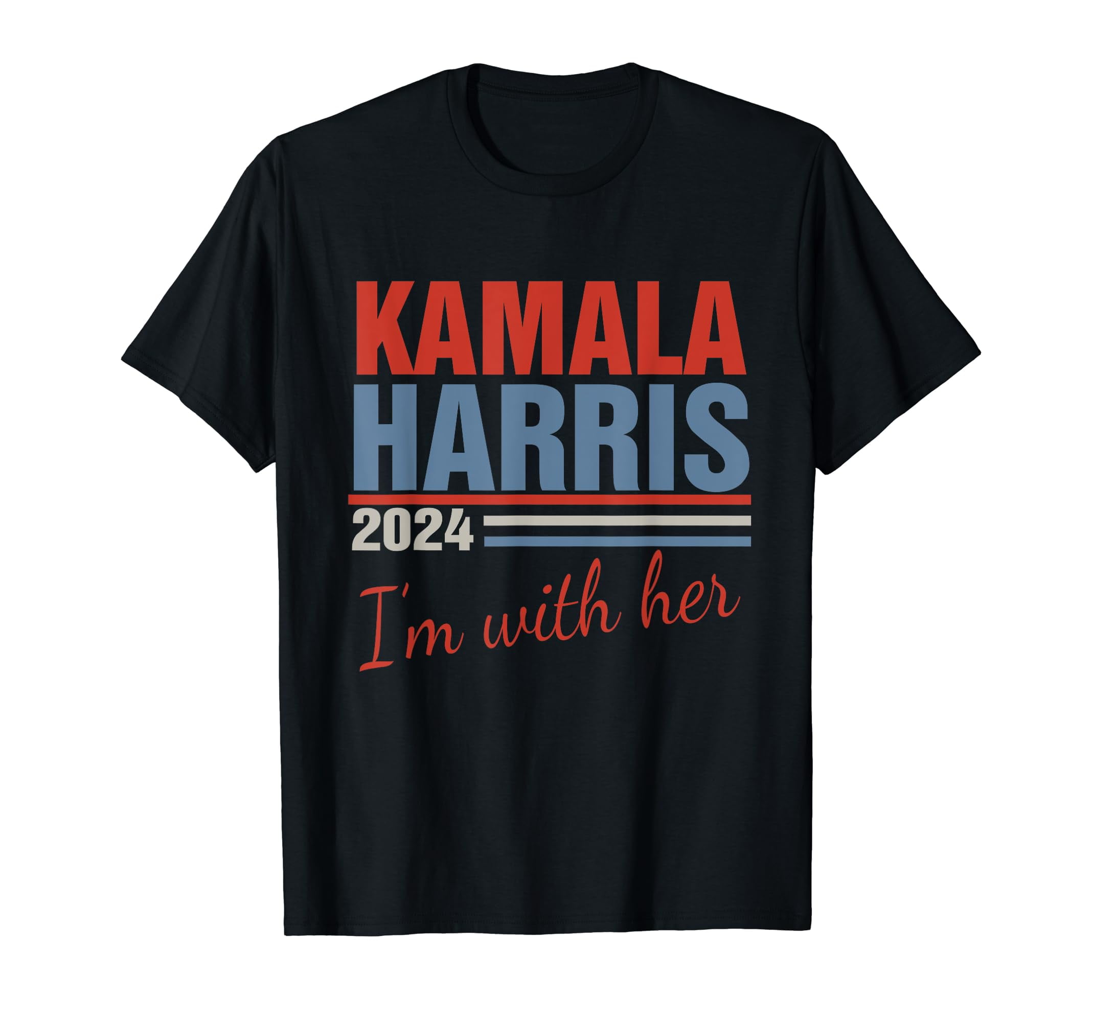 Kamala Harris 2024 Support I'm With Her Kamala 2024 T-Shirt - Walmart.com