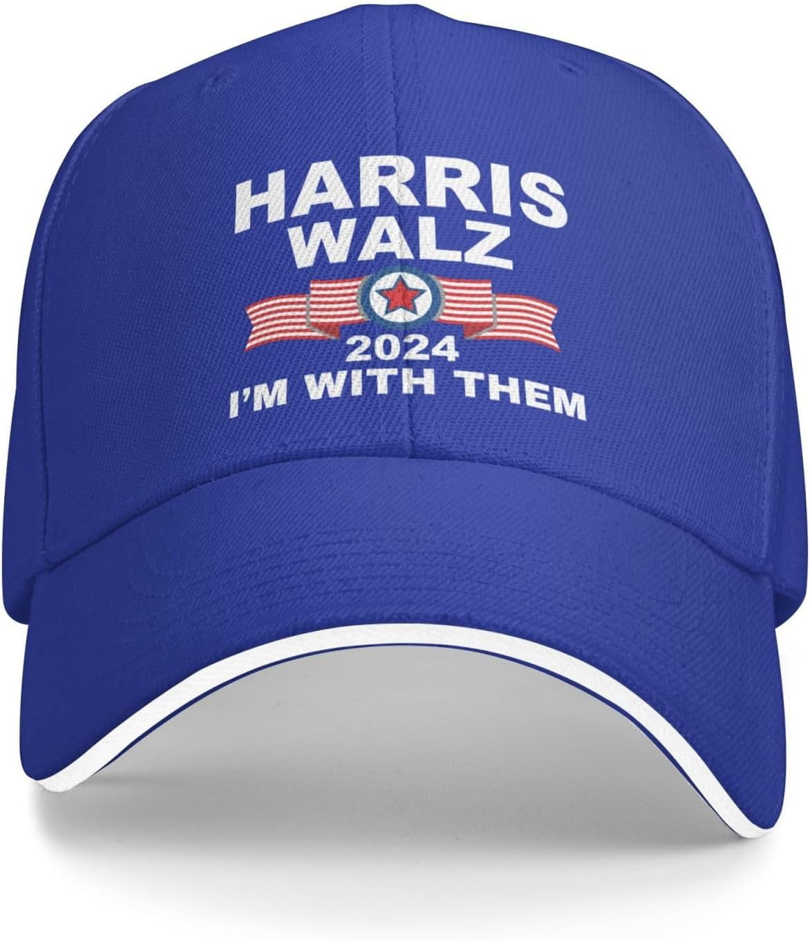 Kamala Harris 2024 Tim Walz Waltz Iu2019m with Them Hat Men Dad Hats ...