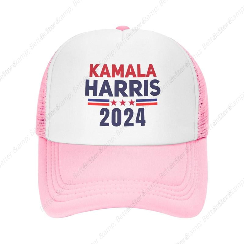 Kamala Harris 2024 Trucker Hat Harris for President Mesh Hat Baseball ...