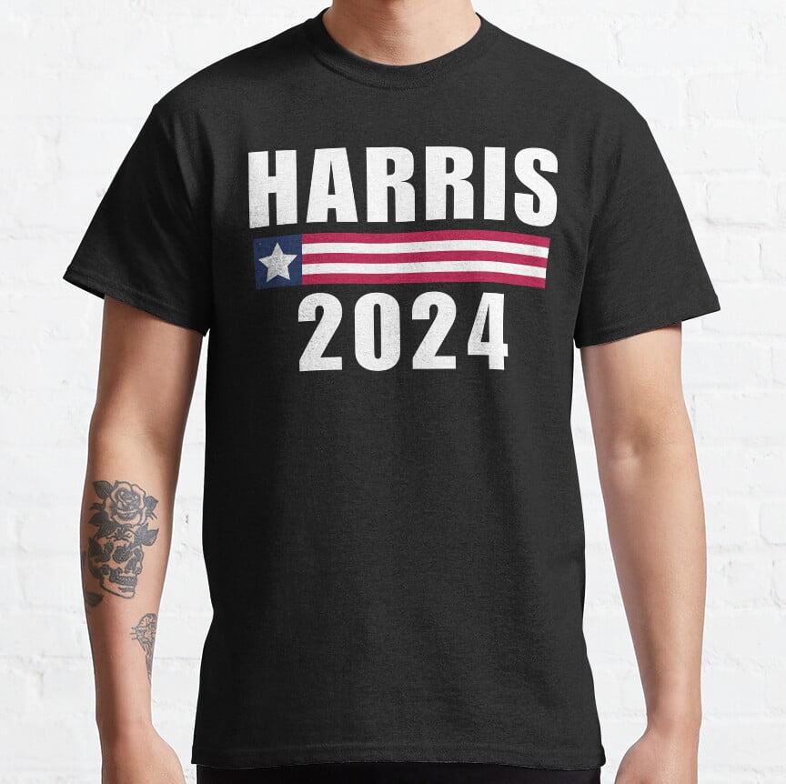 Kamala Harris 2024 first woman President Classic T-Shirt Unisex ...