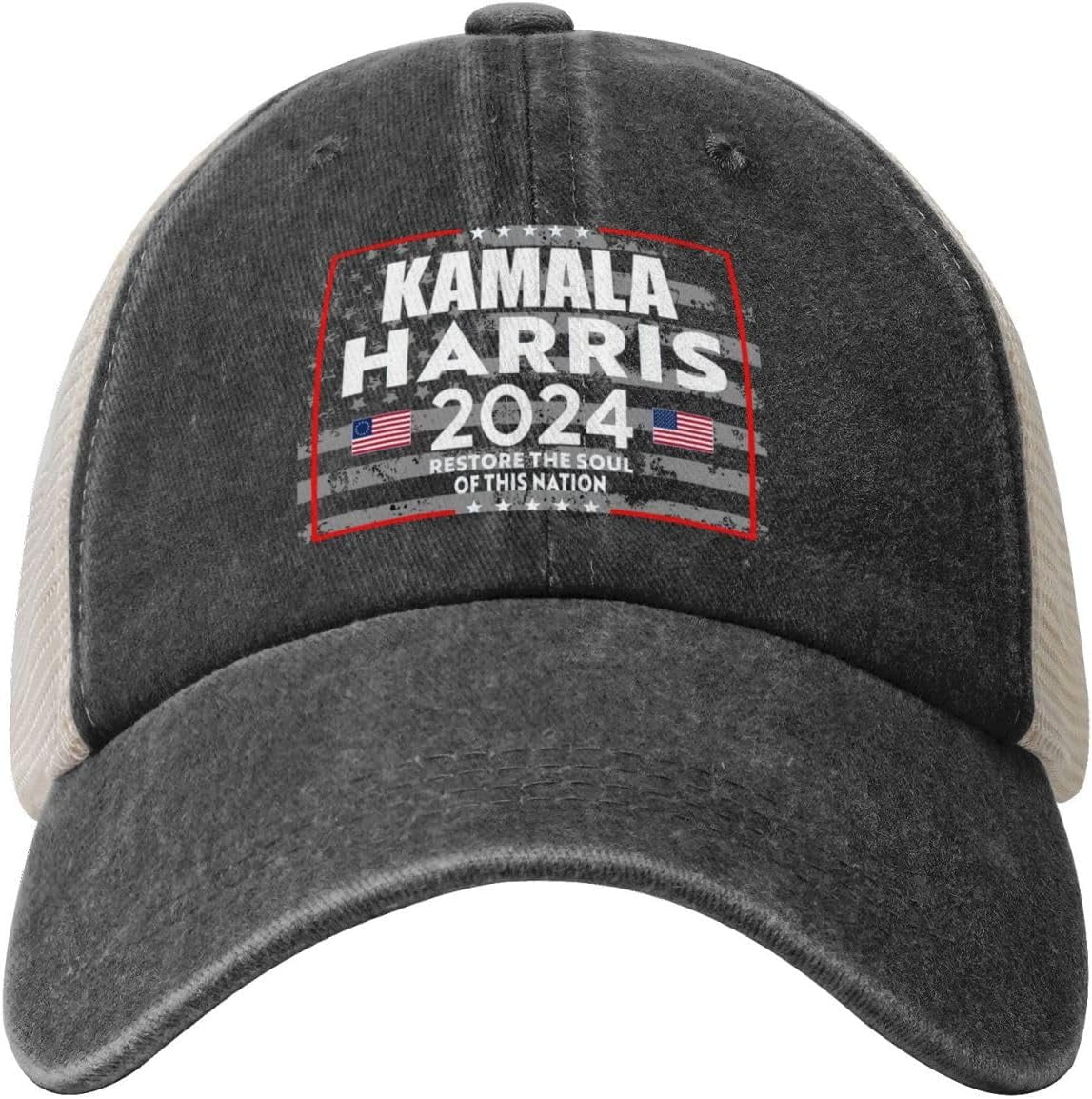 Kamala Harris 2024 for President Campaign Mesh Baseball Cap Fashionable ...