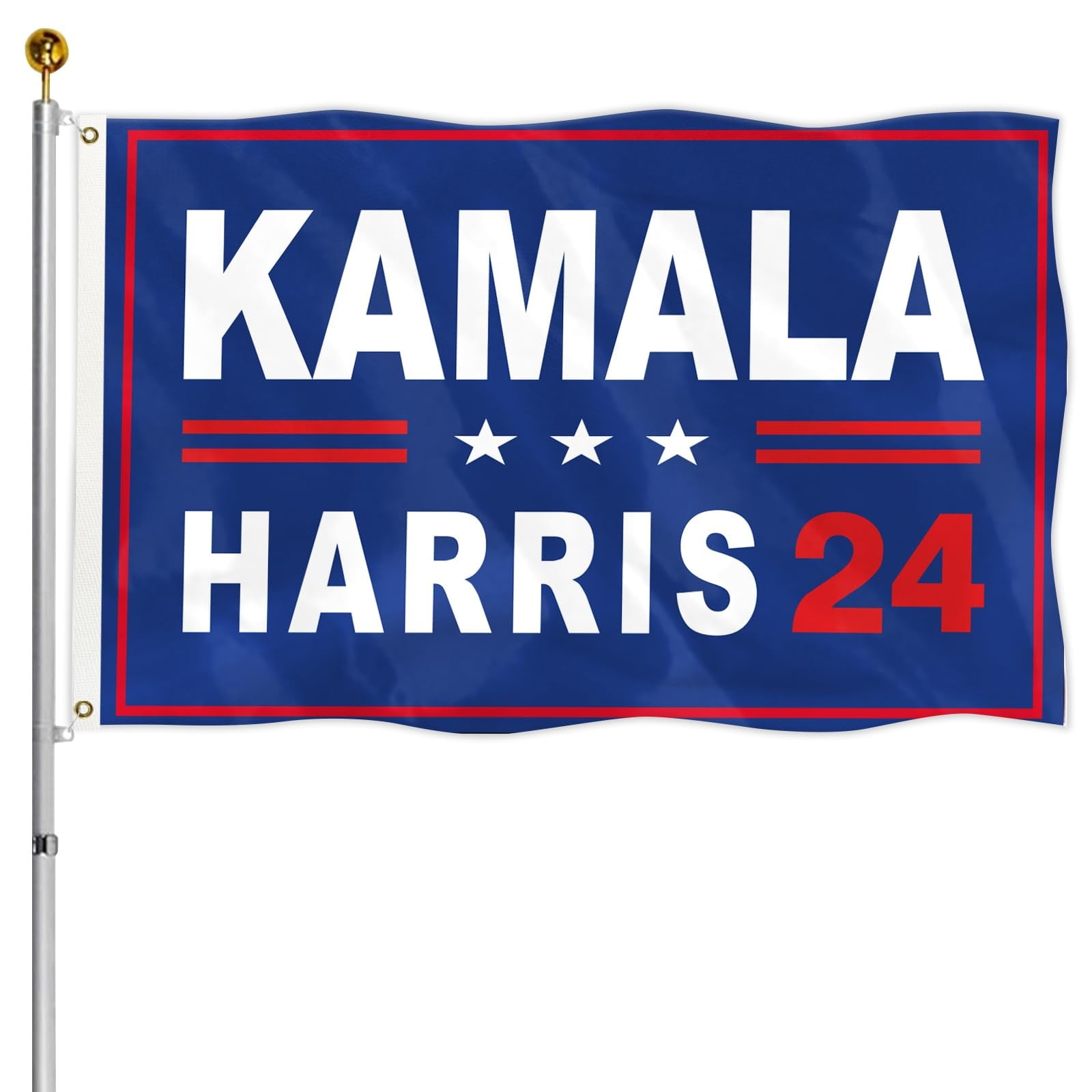 Kamala Harris 2024 for President Flag 3x5 Ft Single Sided Polyester ...