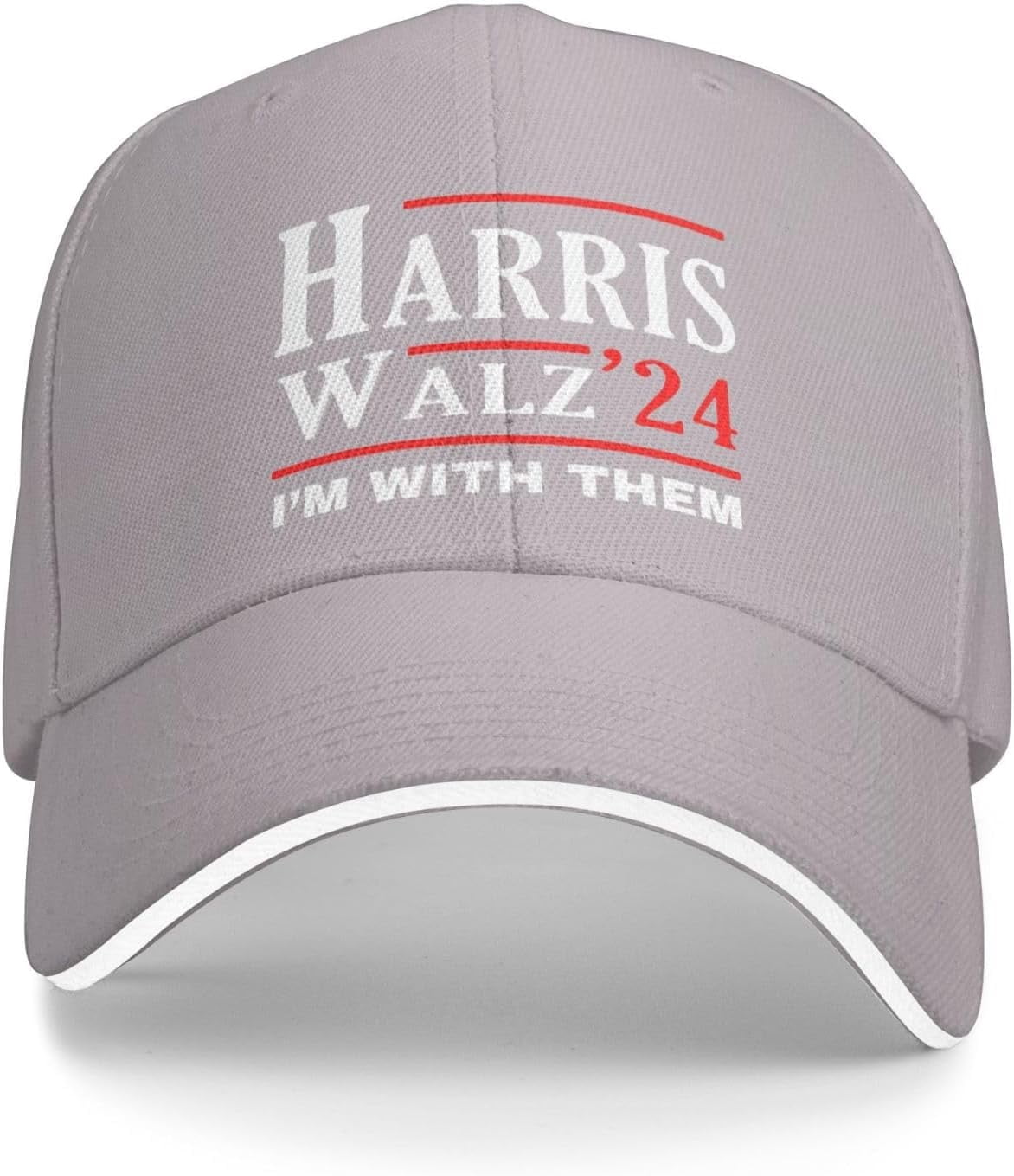 Kamala Harris 2024 hat Tim Walz Waltz I’m with Them Hat for Men Dad ...