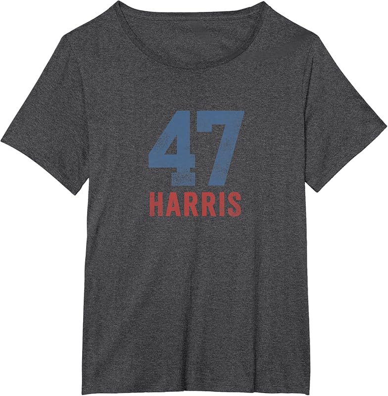 Kamala Harris 47 First Woman President for Girls and Teens T-Shirt ...