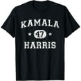 Kamala Harris 47 Th President Vintage Varsity Style 2024 T Shirt
