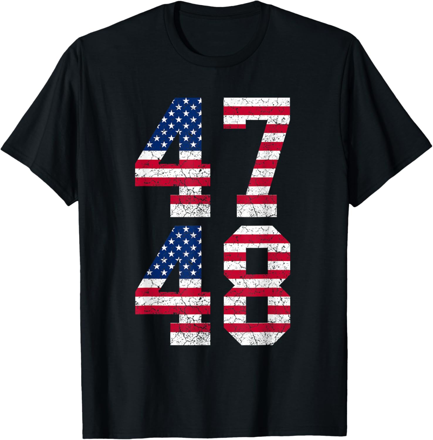 Kamala Harris 47th 48th President USA America Flag 2024 T-Shirt ...