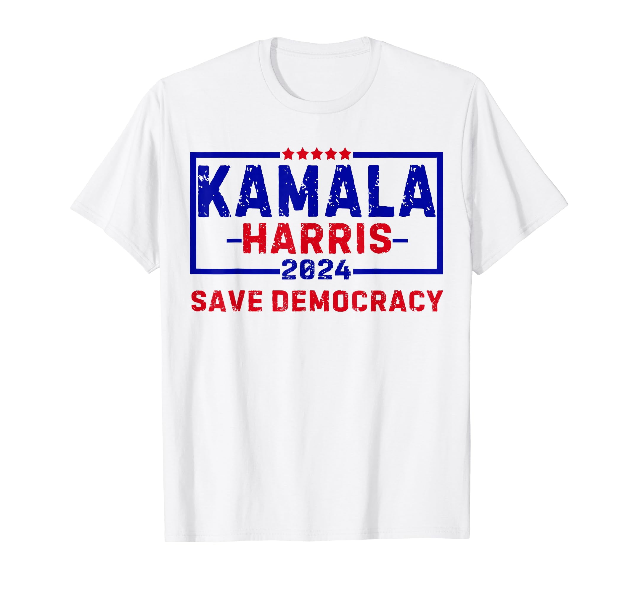 Kamala Harris 47th Harris 2024 US Flag Democratic President T-Shirt ...
