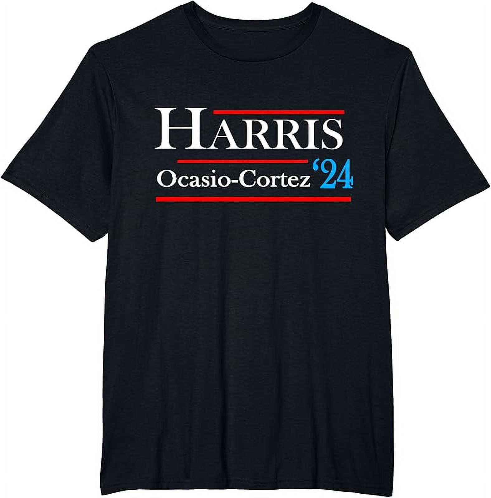 Kamala Harris Alexandria Ocasio-Cortez 2024 President Vote T-Shirt ...