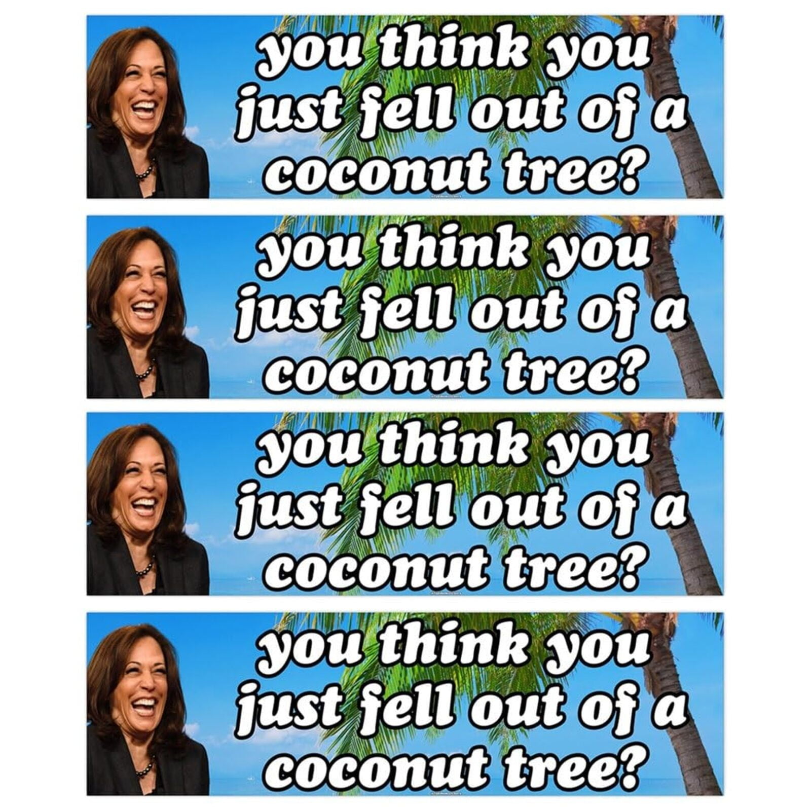 Kamala Harris Bumper Sticker,Kamala Harris 2024 Sticker,5pcs Kamala ...