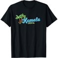 Kamala Harris Coconut Tree 2024 Democrat For President T Shirt