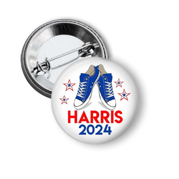 Kamala Harris Converse 2024 President PIN BACK / 1.50" Pinback Button ...
