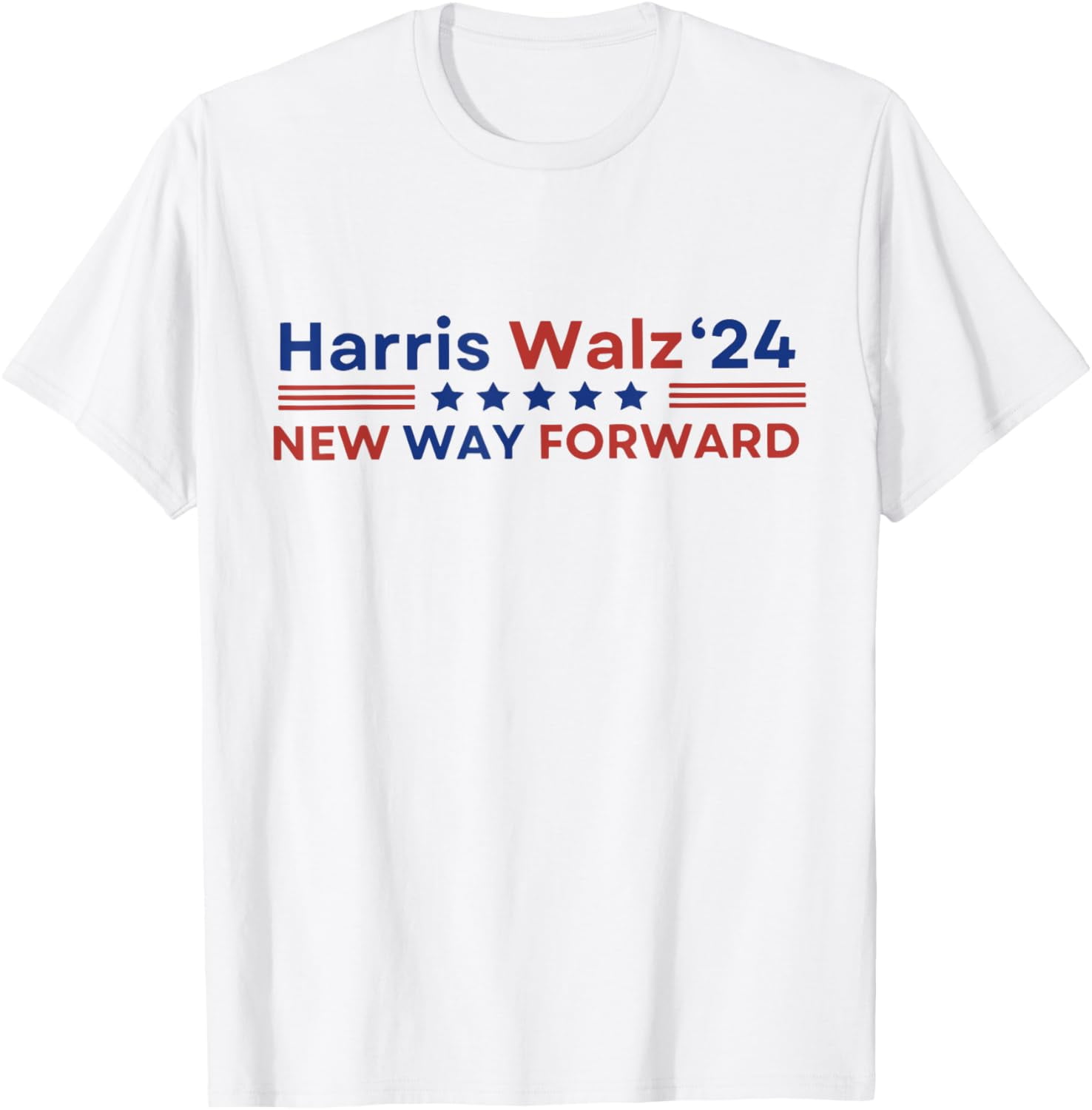 Kamala Harris FORWARD 2024 Harris Walz New Way Forward T-Shirt ...