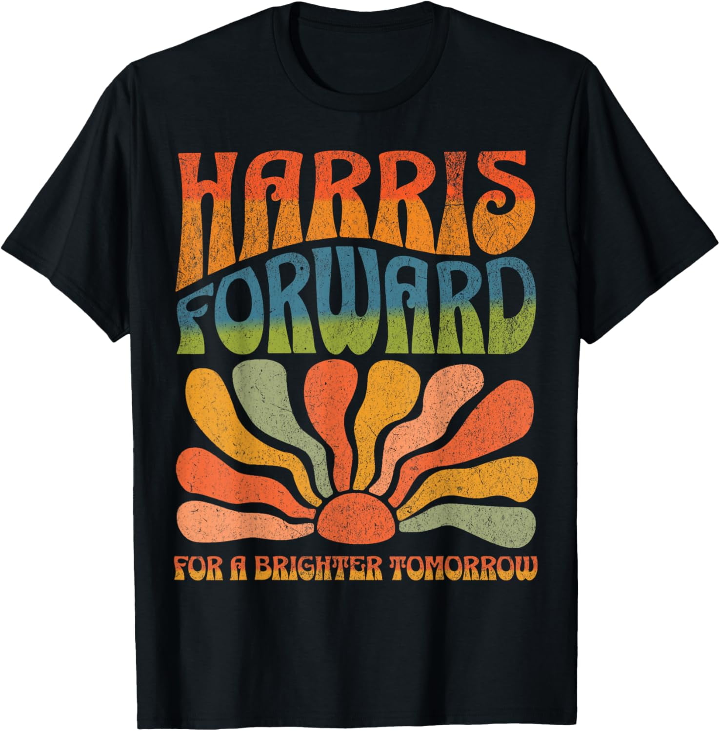 Kamala Harris FORWARD 2024 Presidential Election President T-Shirt ...