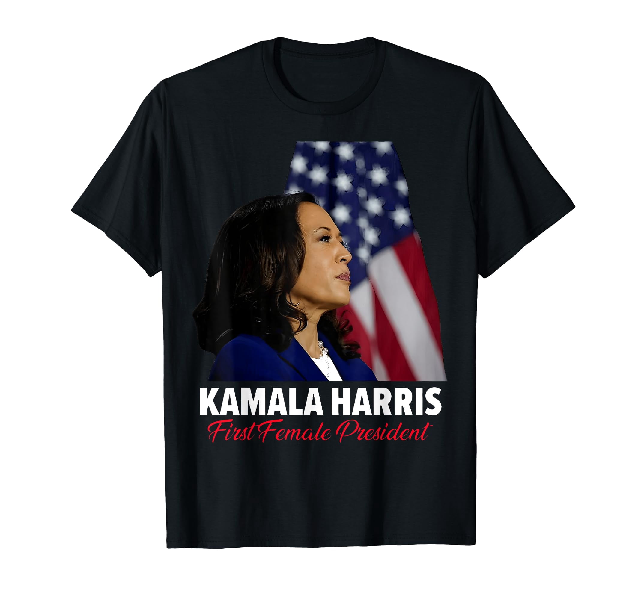 Kamala Harris First Female president 2024 T-Shirt - Walmart.com