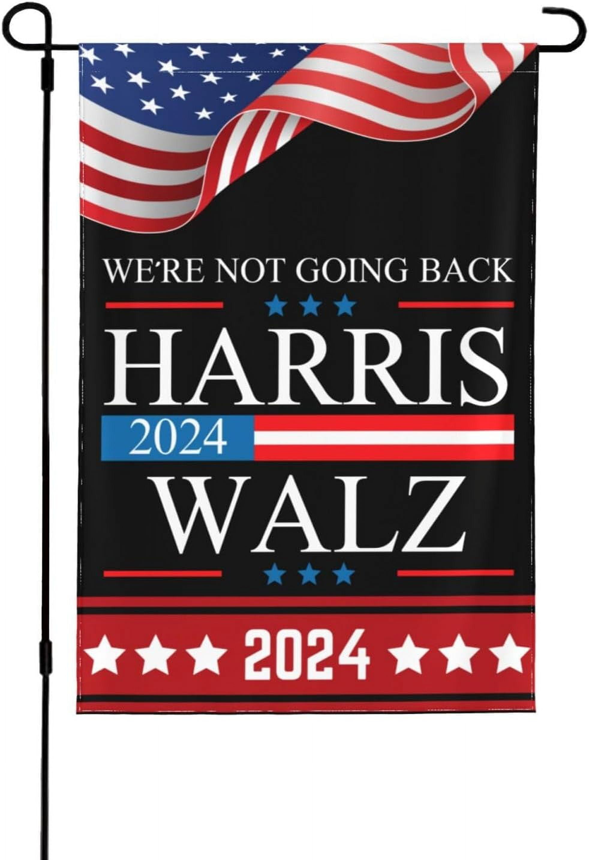 Kamala Harris Flag Harris 2024 Garden Flag - Walmart.com