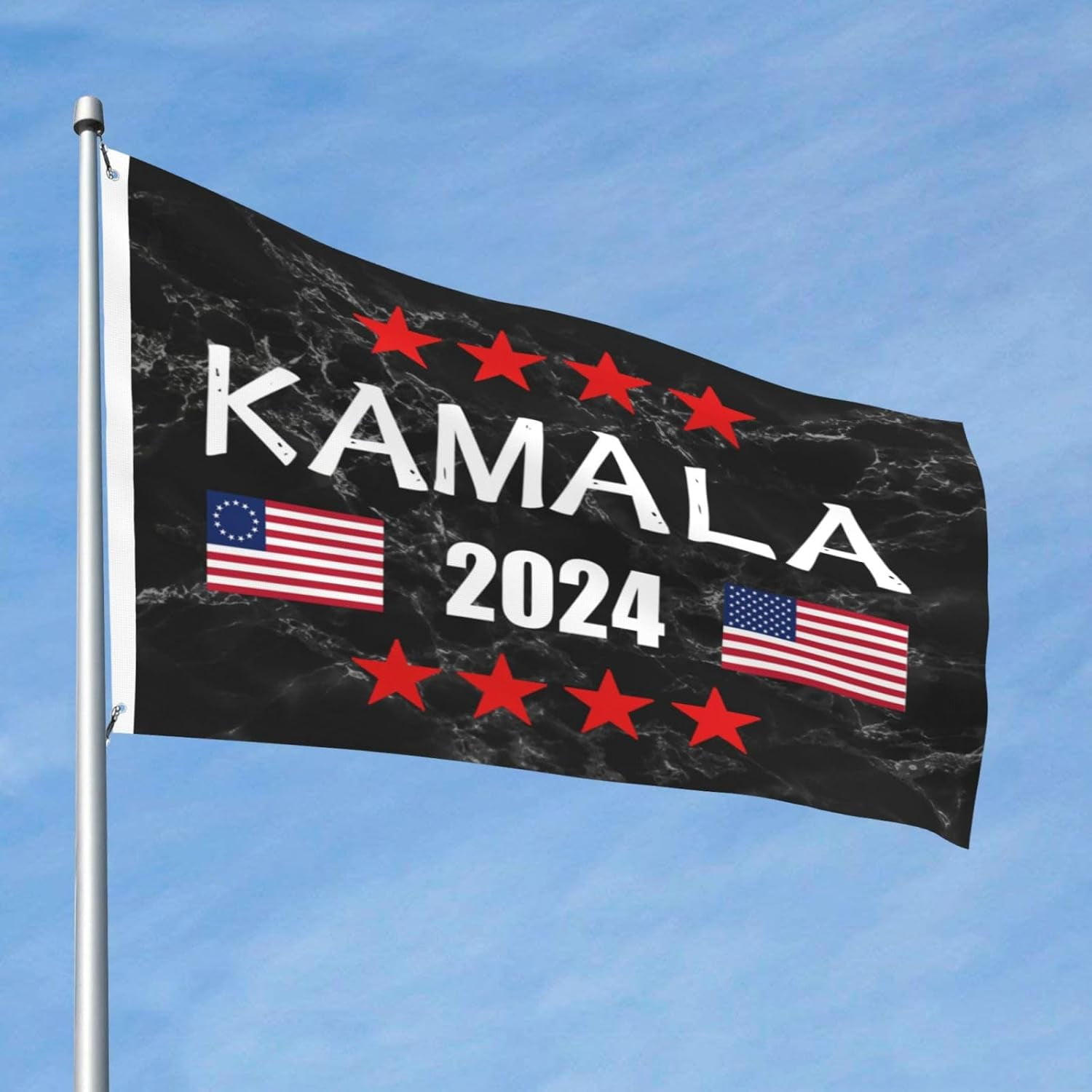 Kamala Harris Flags 2024 Premium 2x3FT Flag - Durable and Vibrant Design for Indoor/Outdoor Use ...