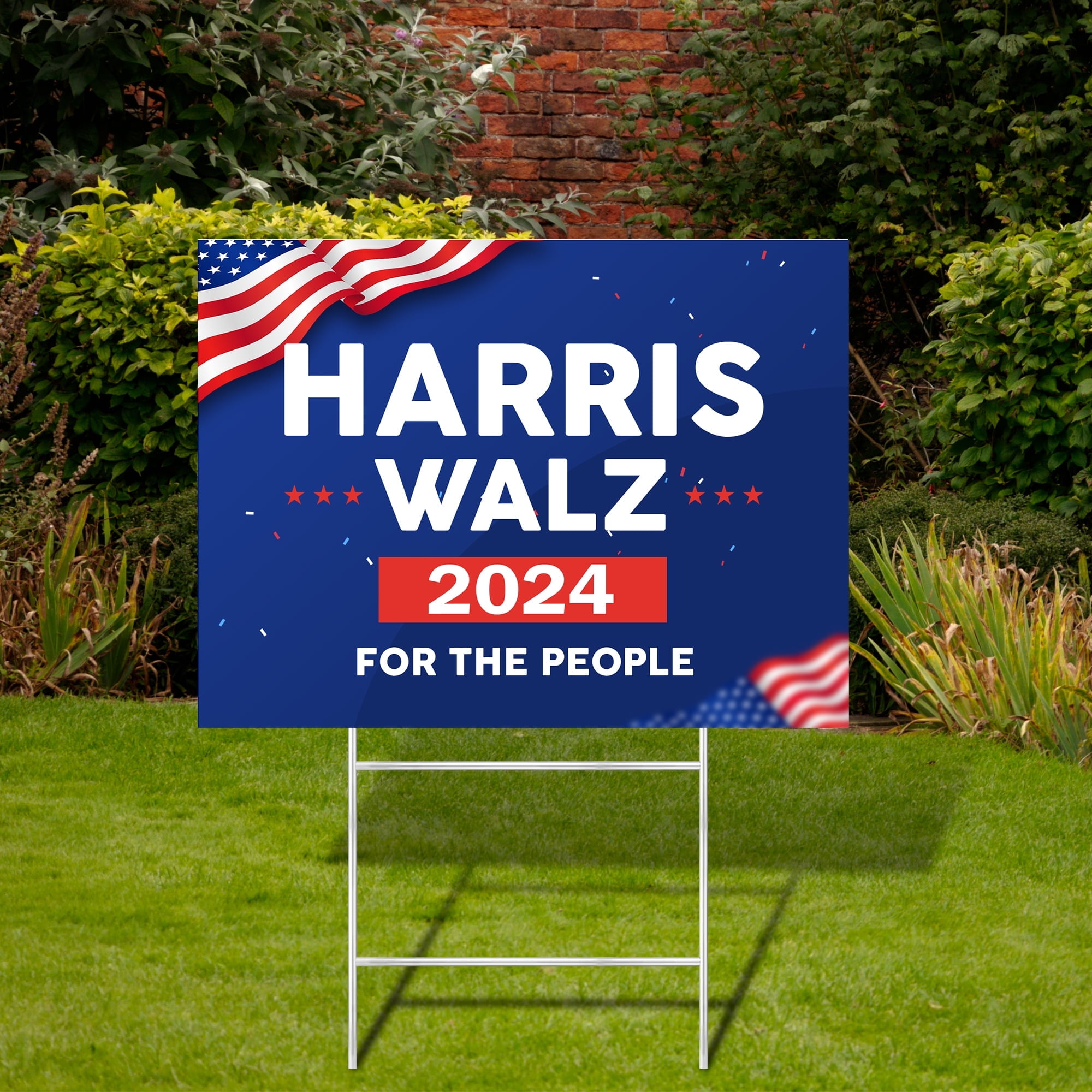 Kamala Harris For President - Harris Walz 2024 Yard Sign - For The ...