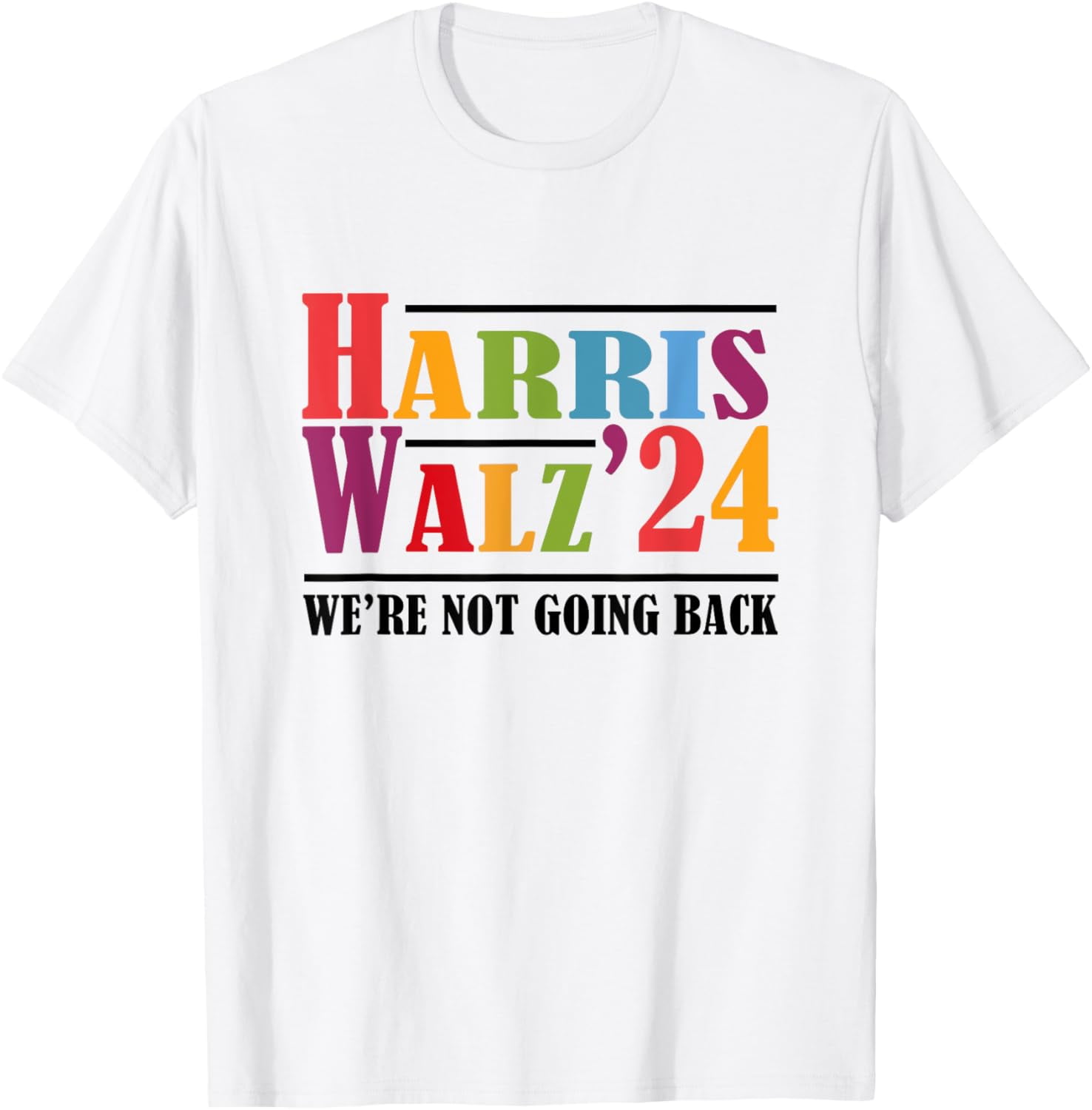Kamala Harris Forward 2024 Harris Walz Waltz Forward 2024 T-Shirt ...