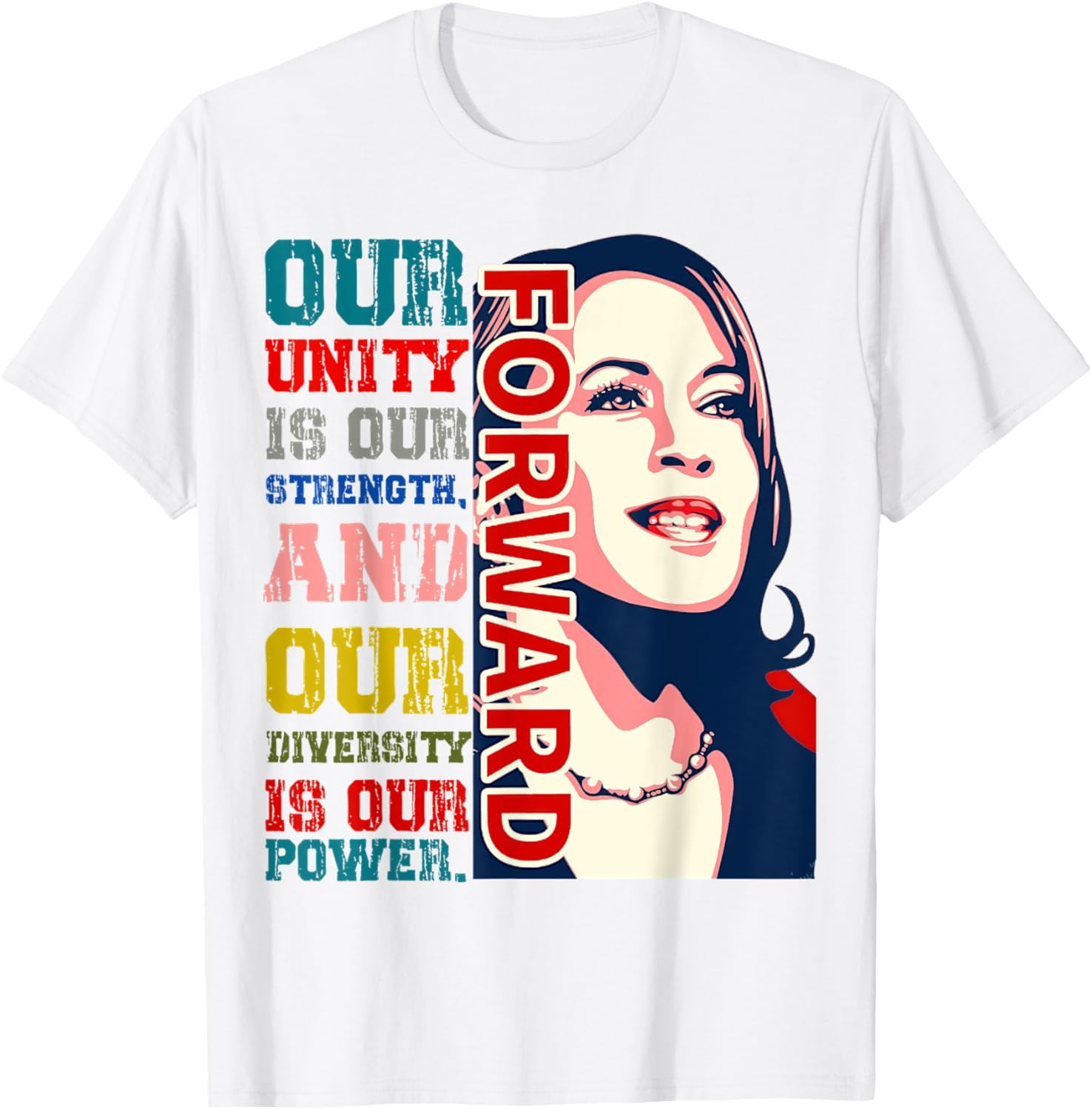 Kamala Harris Forward T-Shirt - Walmart.com