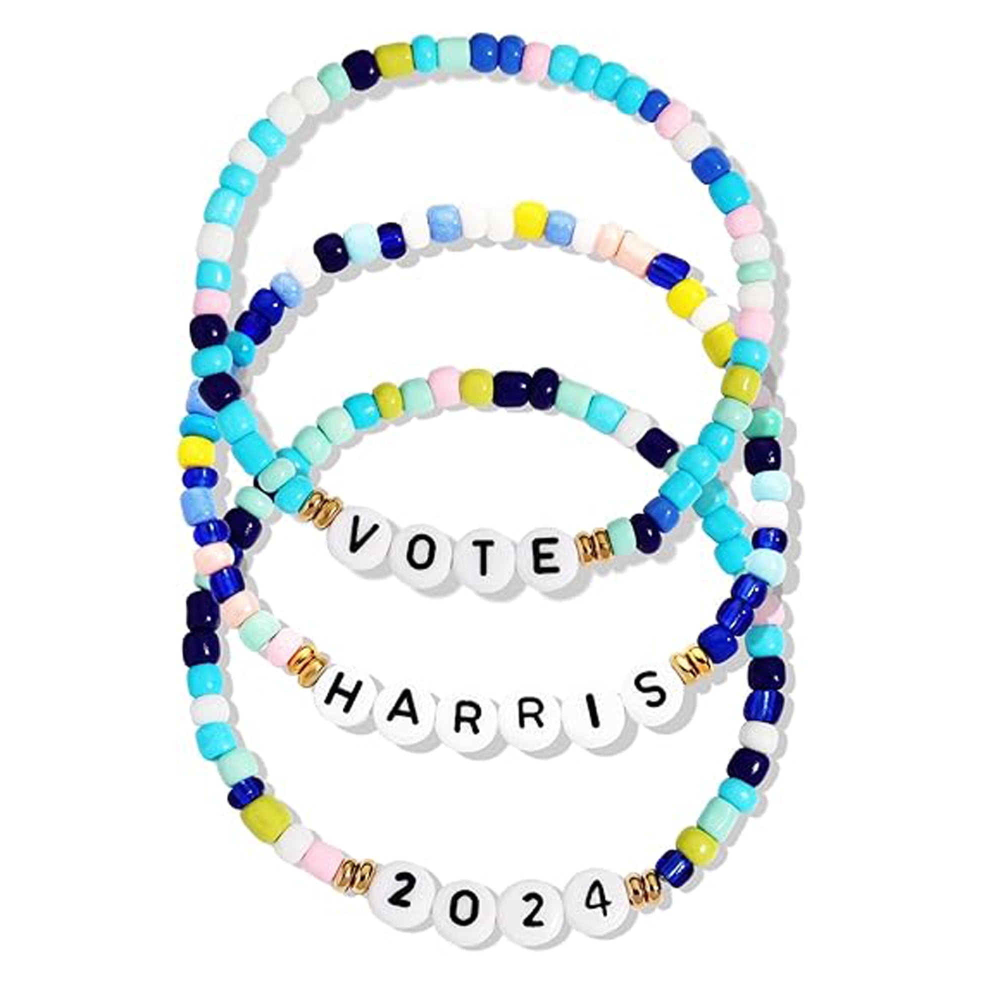 Kamala Harris Friendship Bracelet, Unisex 2024 Presidential Campaign ...