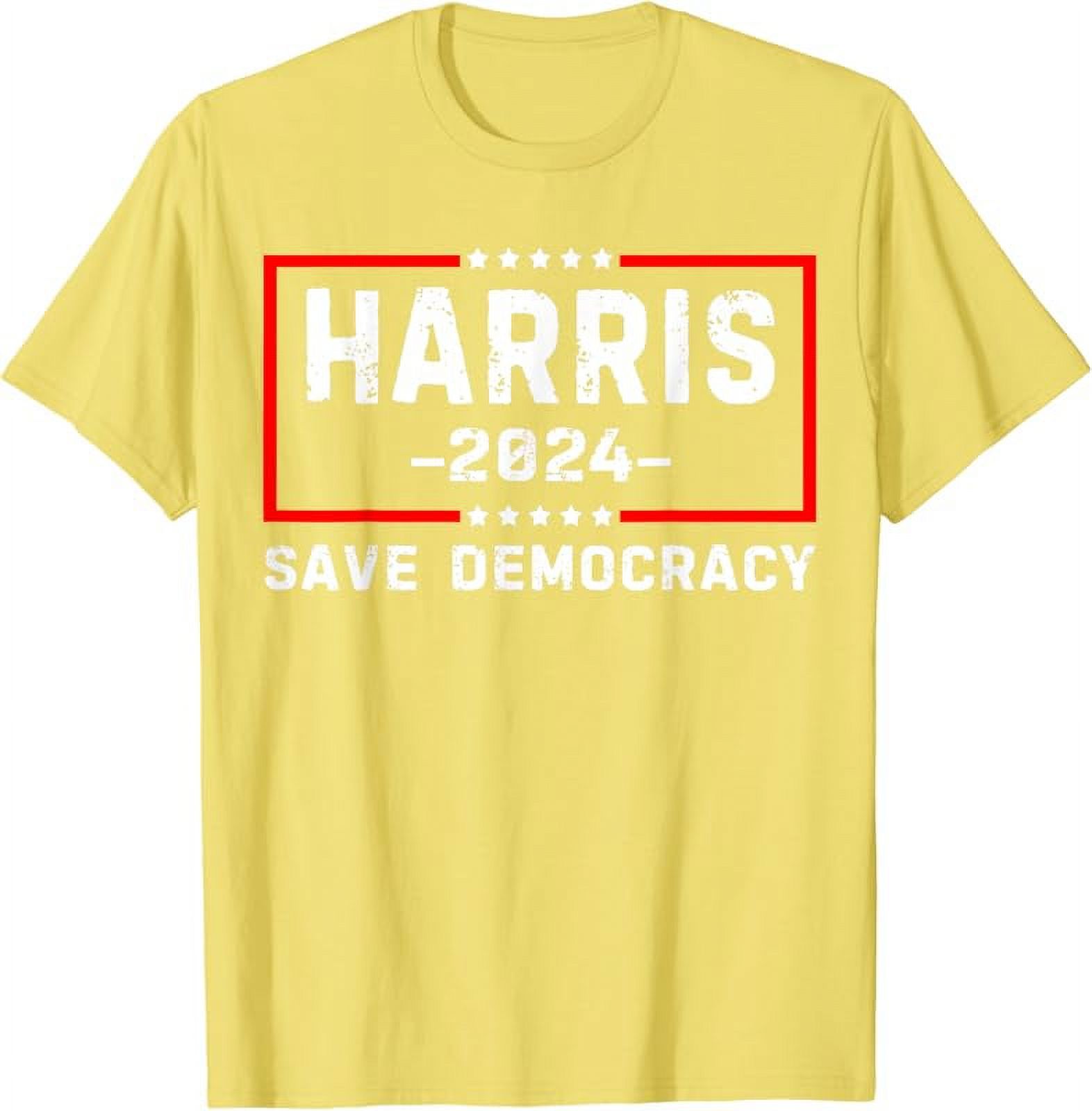 Kamala Harris- Harris 2024 US Flag Democratic President T-Shirt ...