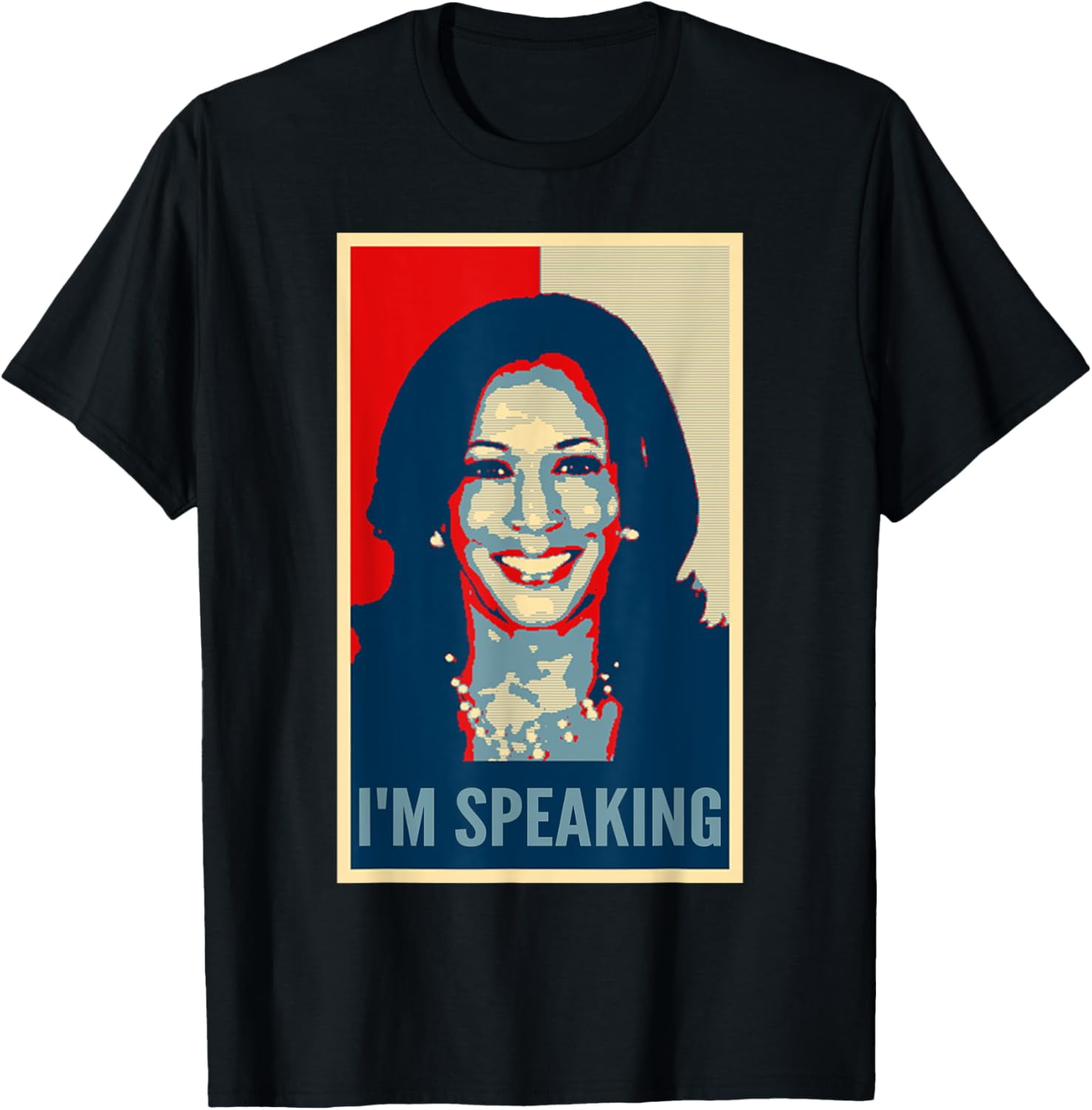 Kamala Harris Hope Poster I'm Speaking 2024 T-Shirt - Walmart.com