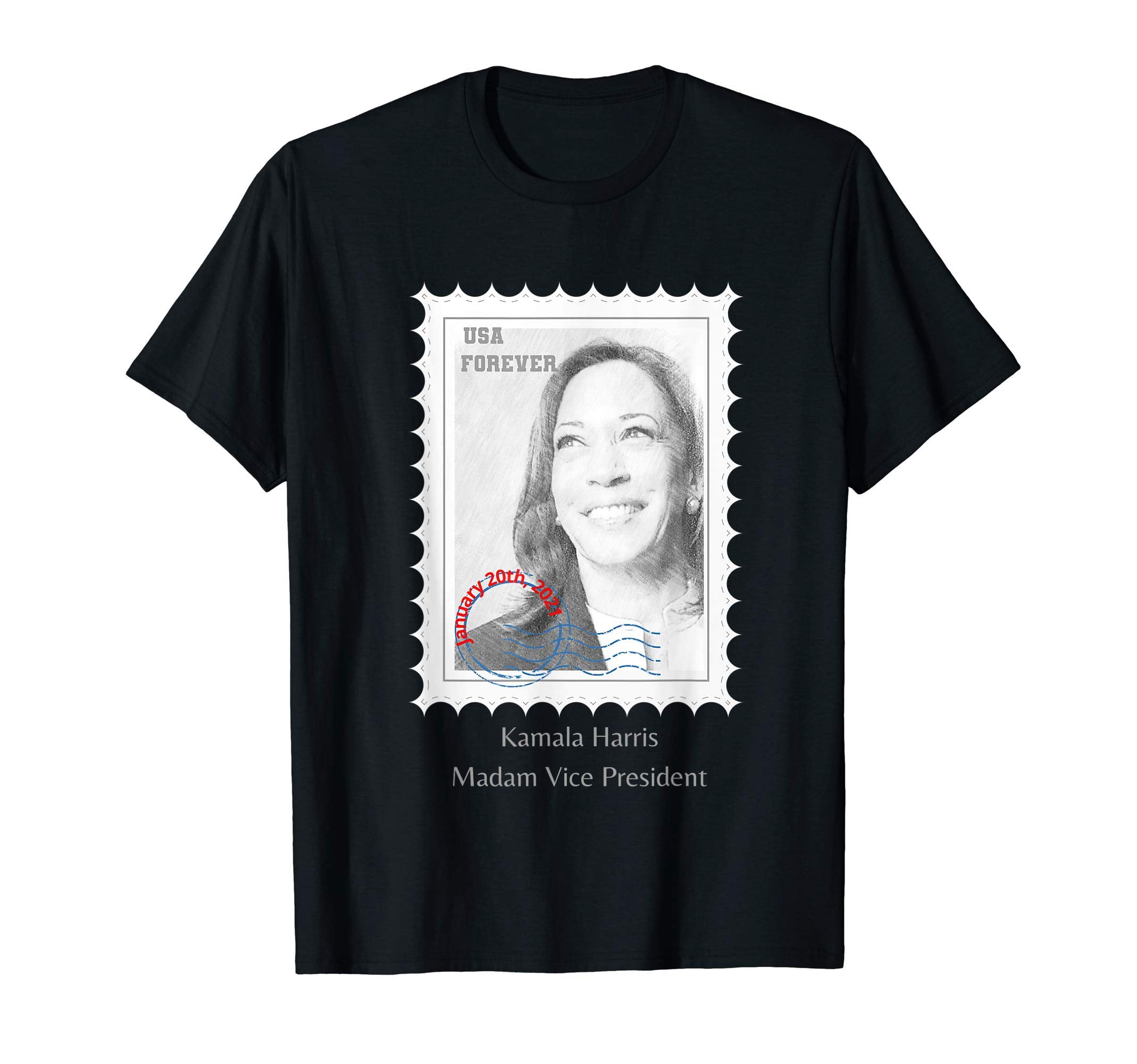 Kamala Harris Madam Vice President Stamp of Approval T-Shirt - Walmart.com