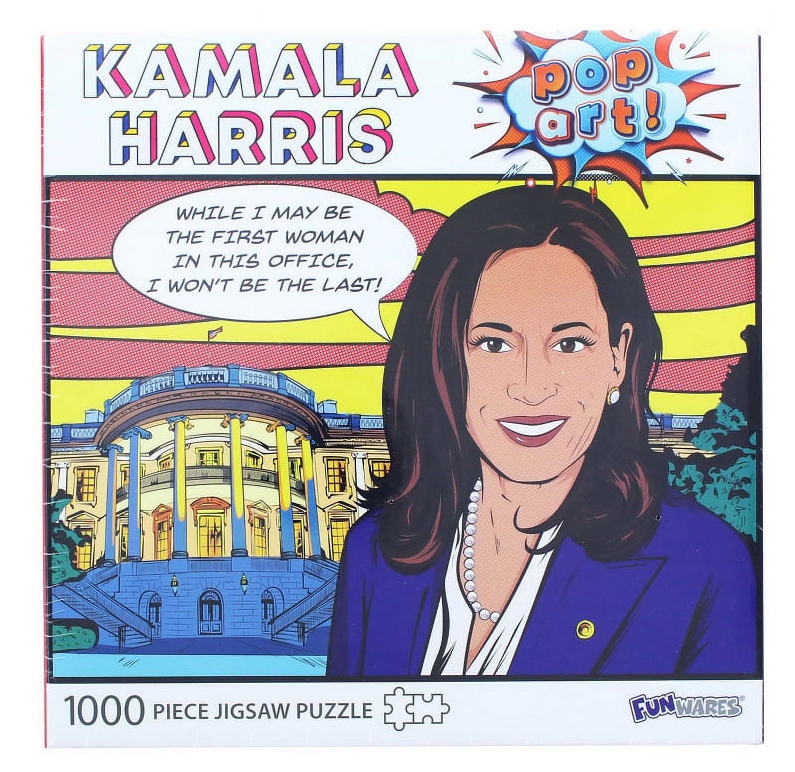 Kamala Harris Pop Art 1000 Piece Jigsaw Puzzle - Walmart.com