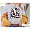 Kamala Harris President 2024 Shirt, Childless Cat Lady Shirt, Kamala ...