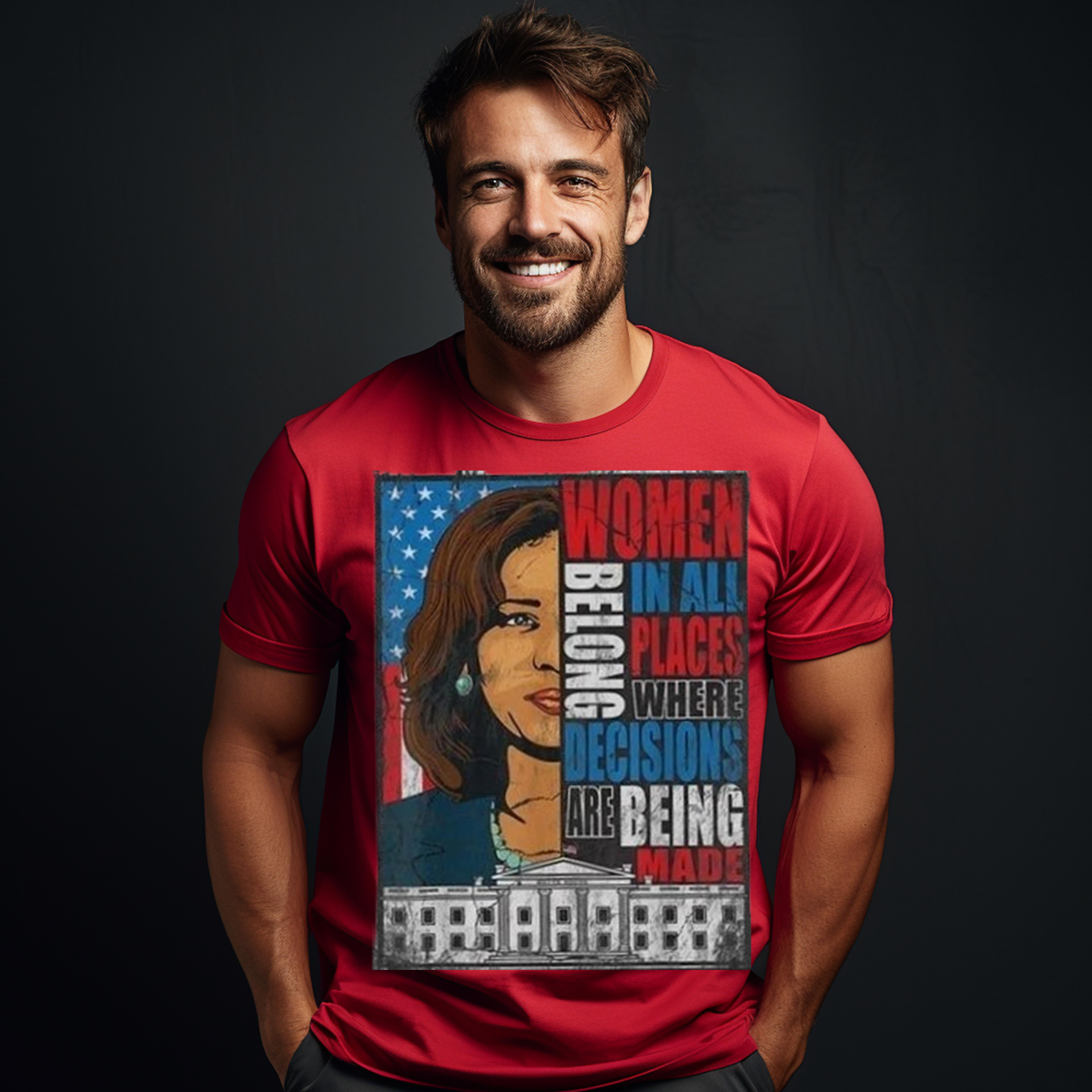 Kamala Harris President 2024 Unisex T Shirt Equal Rights Election