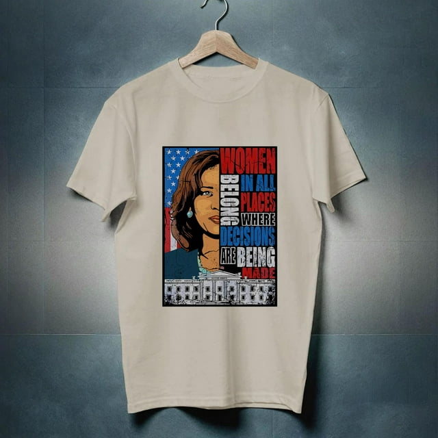Kamala Harris President 2024 Unisex T Shirt Equal Rights Election