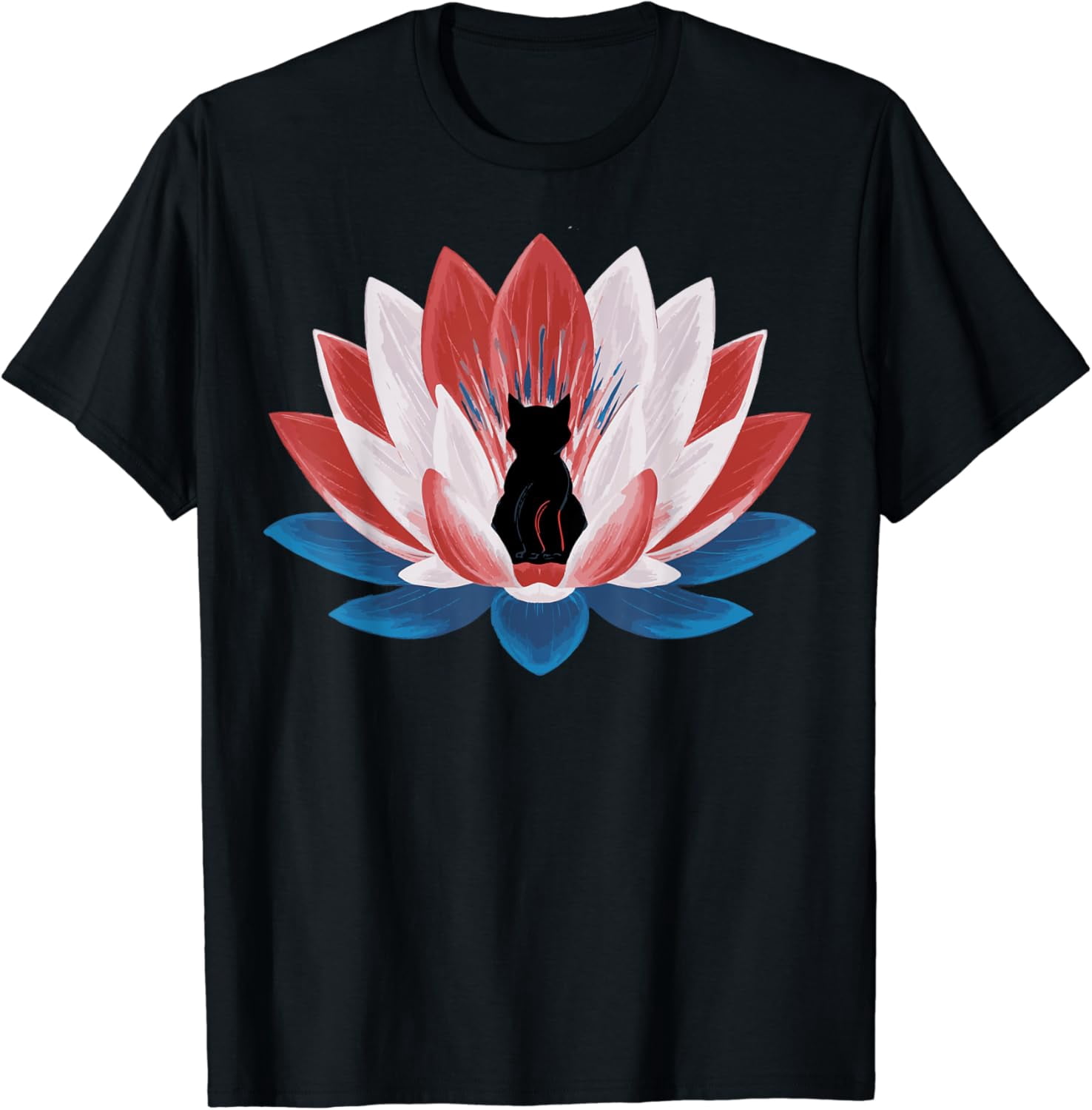 Kamala Harris President Campaign Lotus Childless Cat lady T-Shirt ...