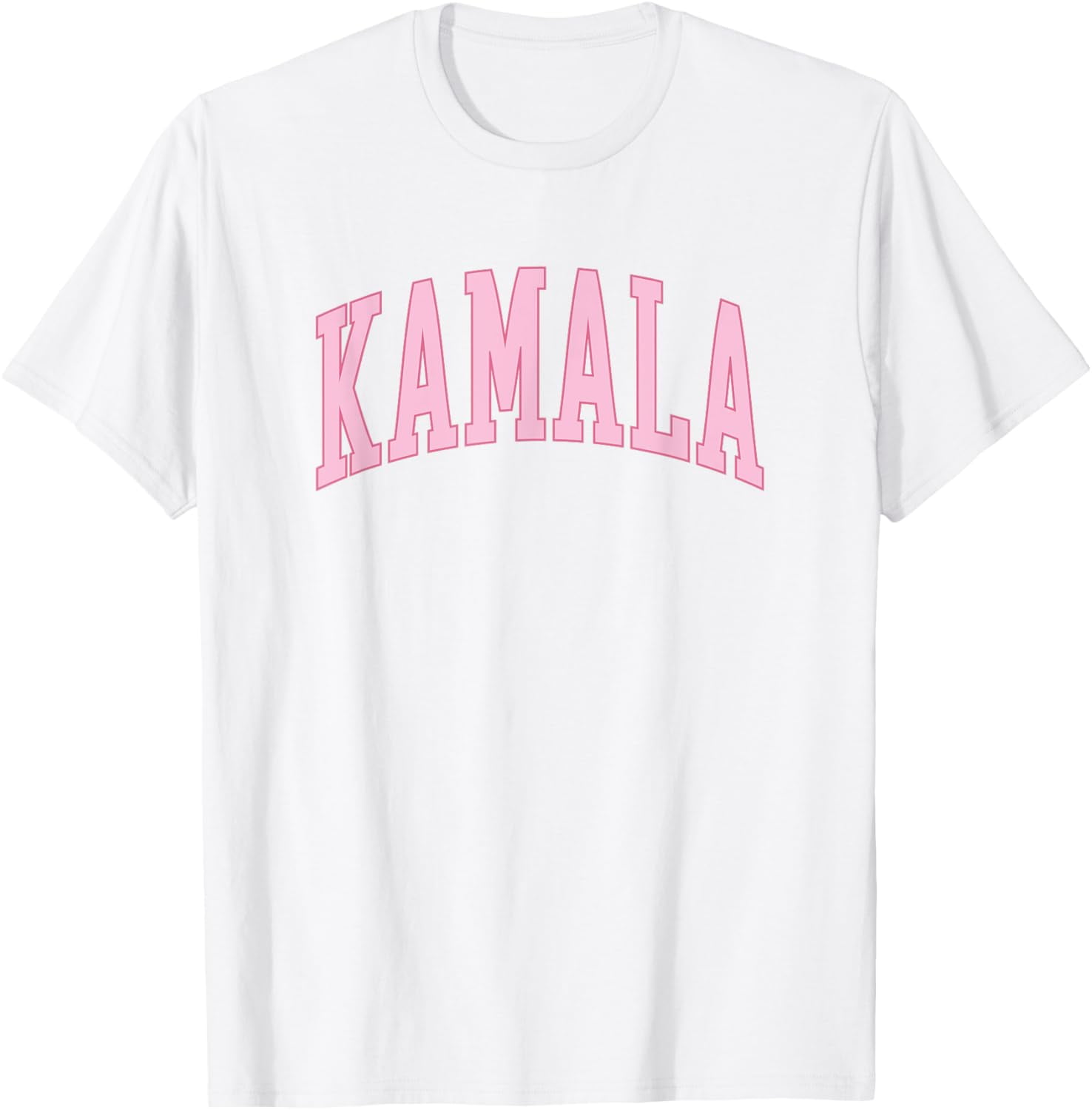 Kamala Harris President Election Retro Preppy Throwback Pink T-Shirt ...