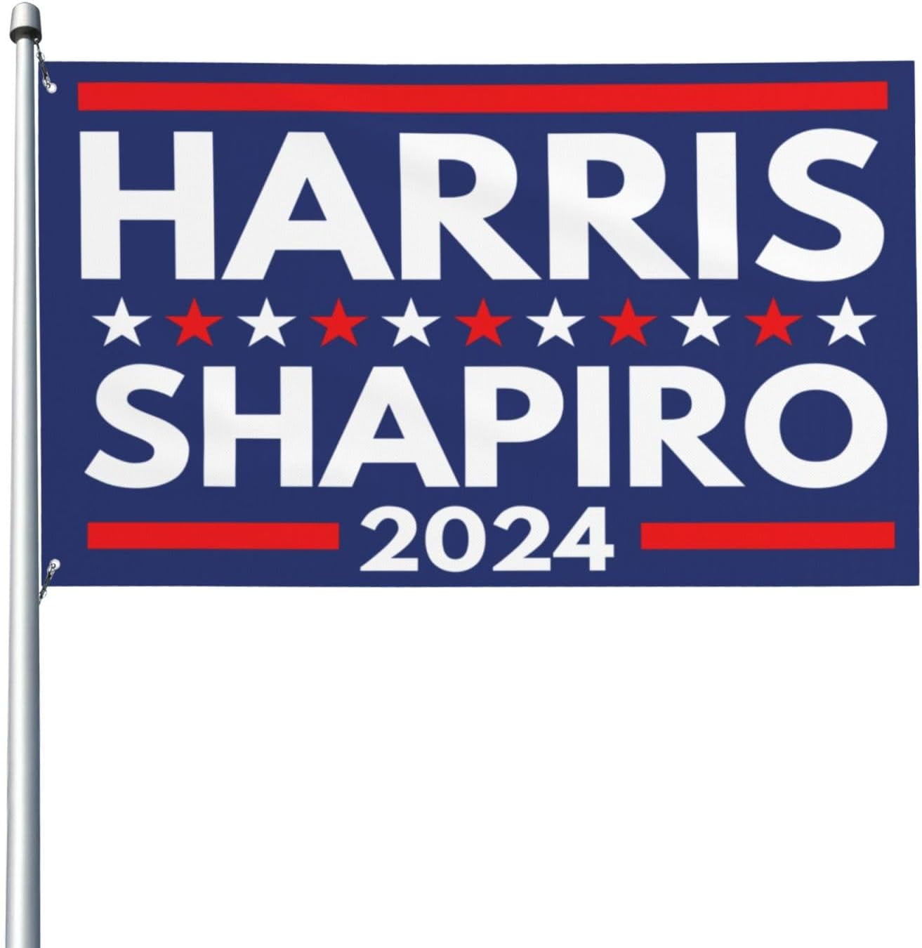Kamala Harris-Shapiro 2024 Flag 3x5 Ft Kamala Harris For President ...