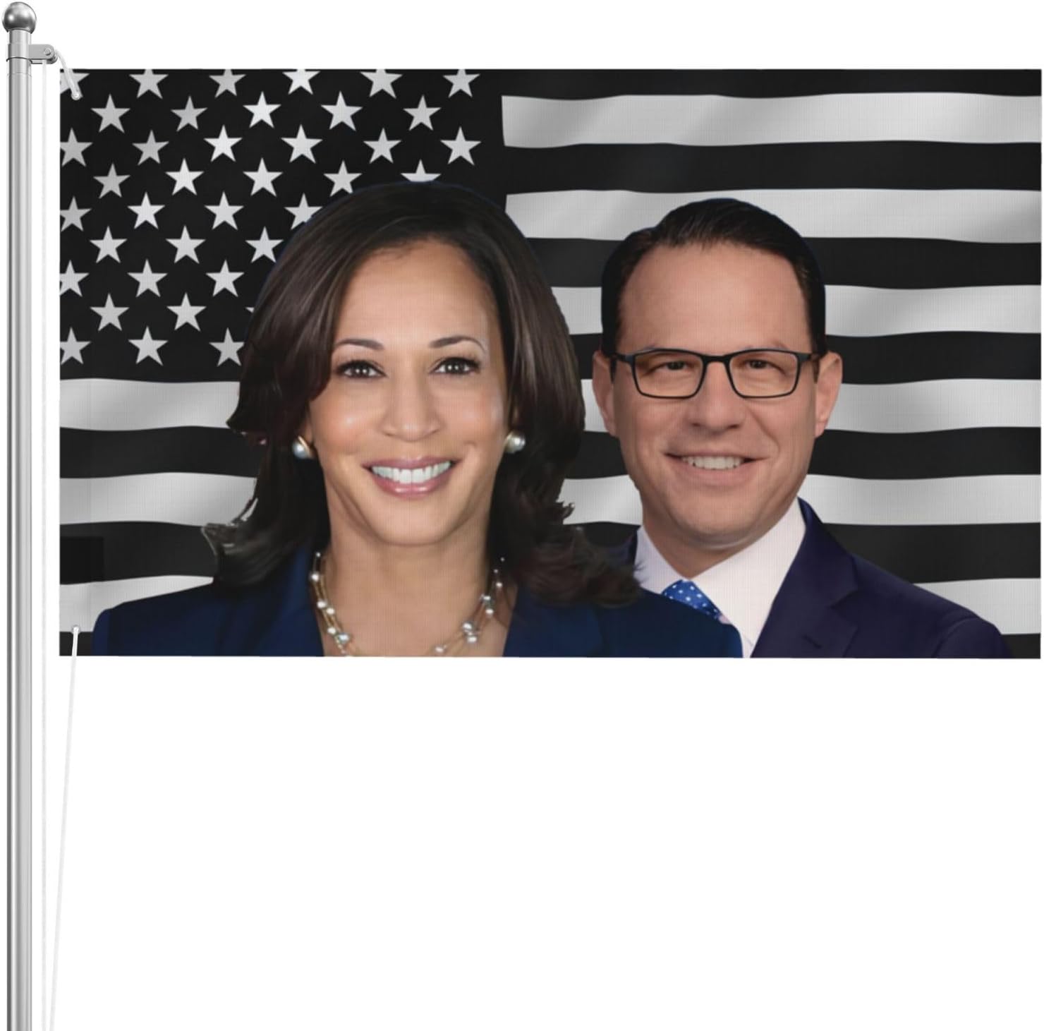 Kamala Harris Shapiro 2024 Flag 3x5ft 3 Ply Double Side Harris For ...