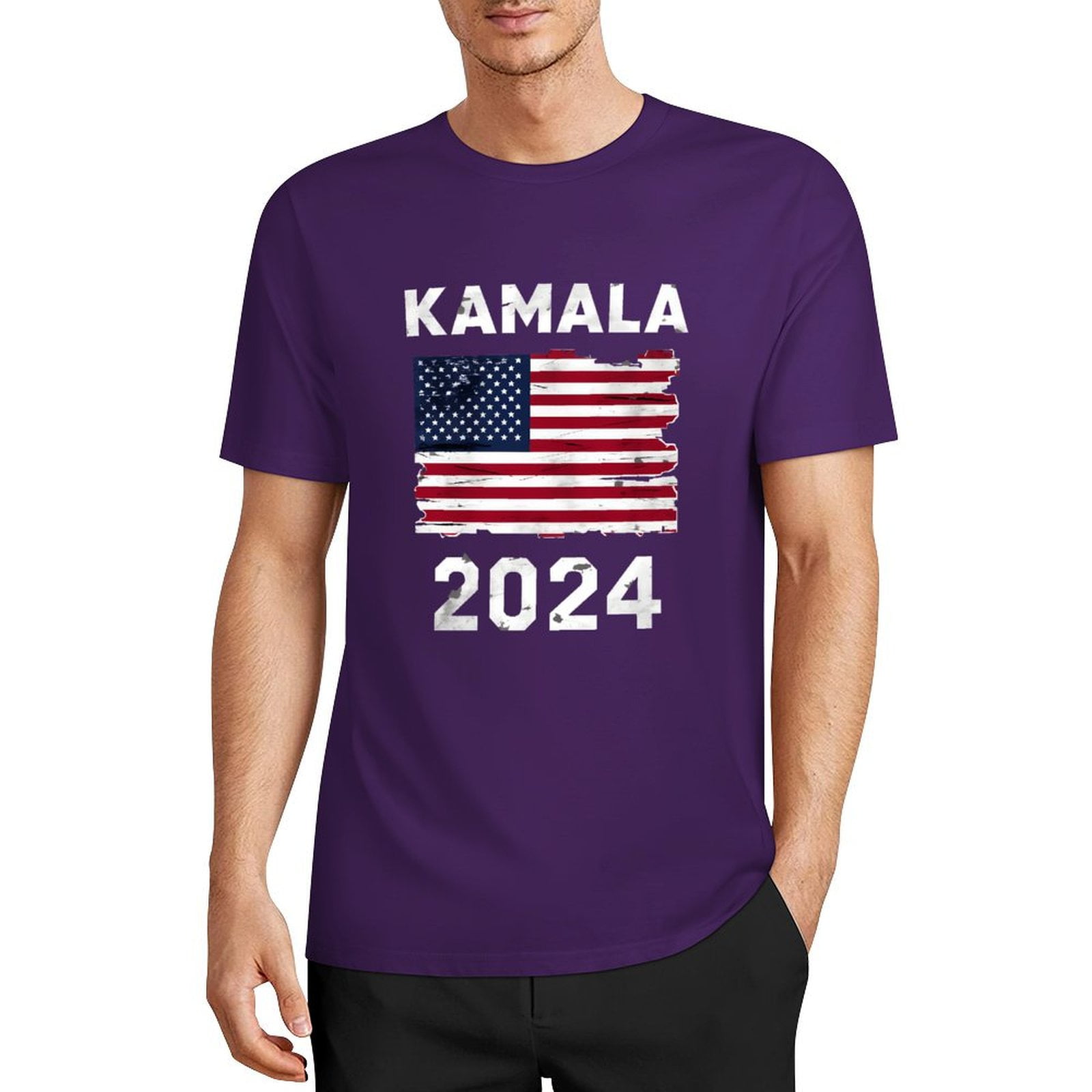 Kamala Harris Shirt Kamala Harris for President USA Flag T Shirt ...