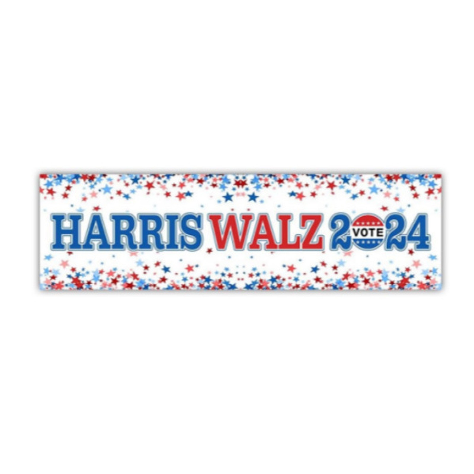 Kamala Harris Stickers 2024 Sticker, 8 Inches X 4 Inches Big Letters ...