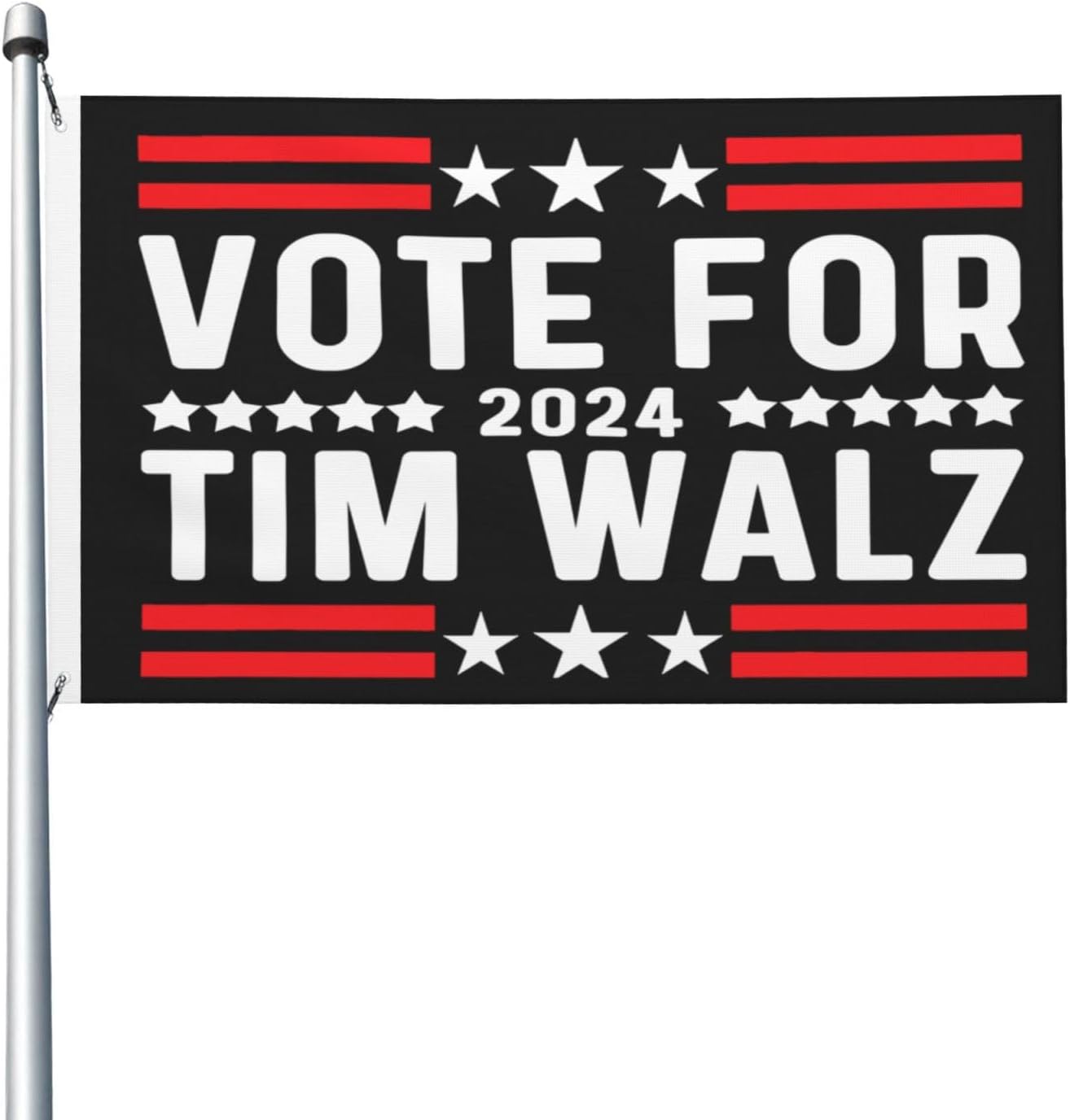 Kamala Harris Tim Waltz 2024 Flag Vote For Tim Walz Flag For Room Teen ...