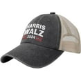 Kamala Harris Tim Waltz 2024 Kamala Harris Walz 2024 Trucker Hat Men ...