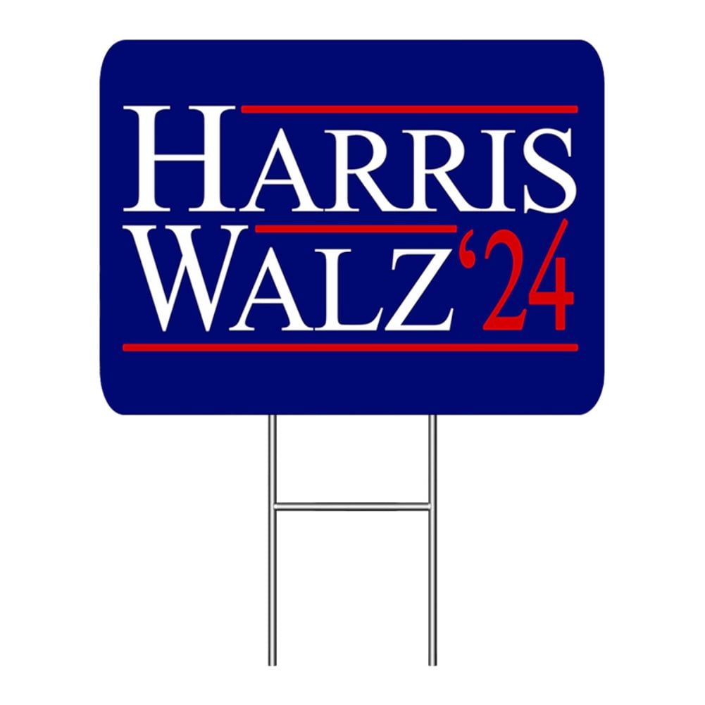 Kamala Harris Tim Waltz 2024 for President Yard Sign Kamala Harris 2024 ...