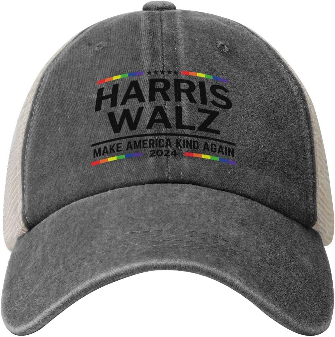Kamala Harris Tim Waltz 2024 Trucker Hat Harris Walz Make-America-Kind ...