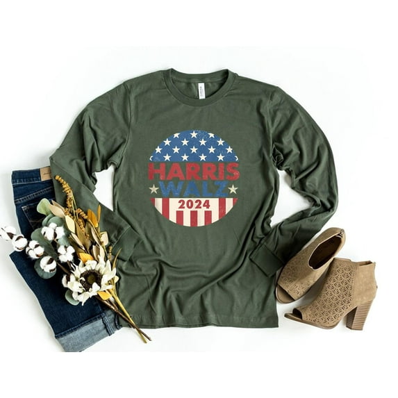 Kamala Harris Tim Walz 2024 ,Democrat VP Vice President USA Election ...