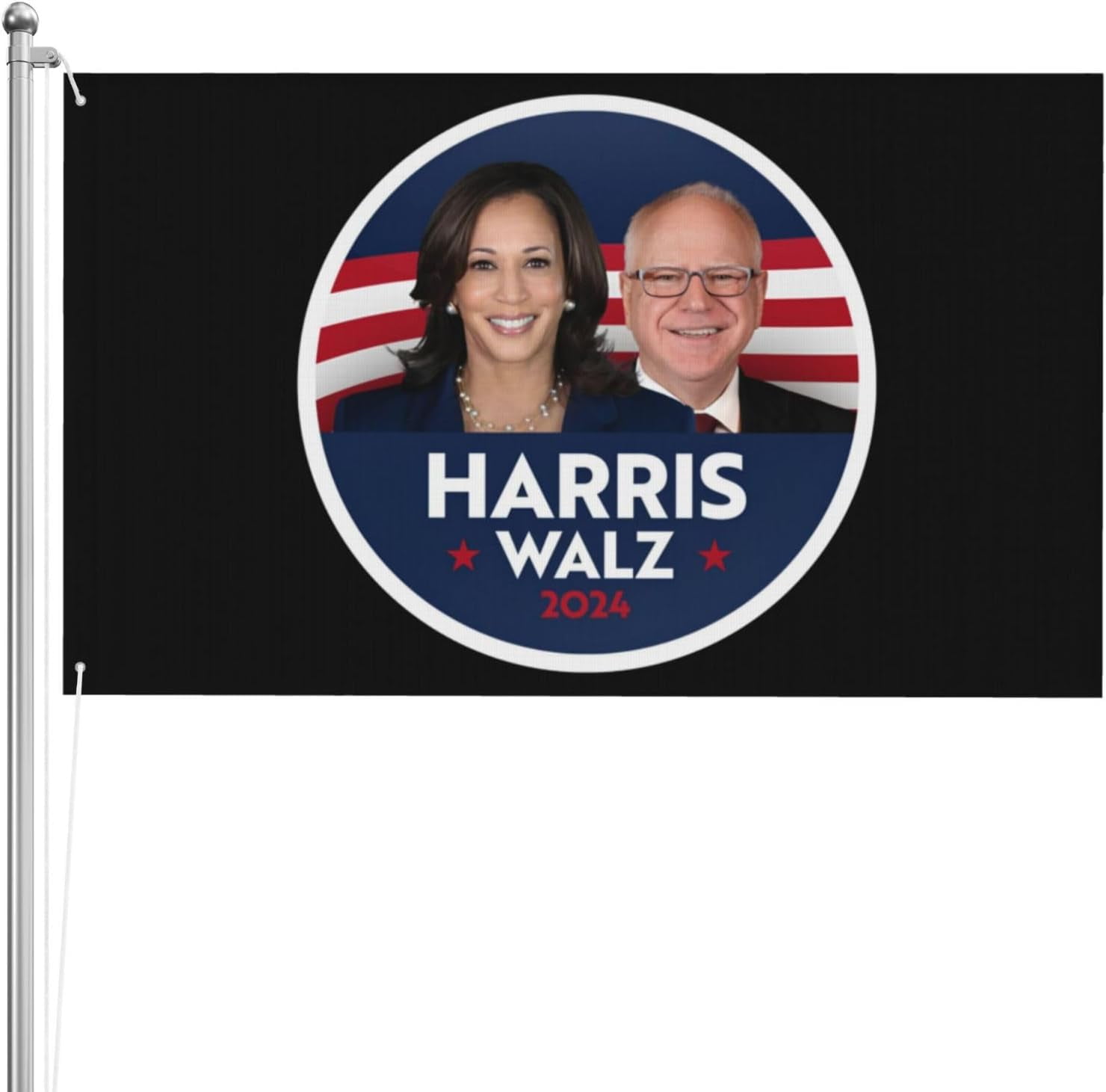 Kamala Harris Tim Walz 2024 Flag 3x5ft 3 Ply Double Side Harris For ...