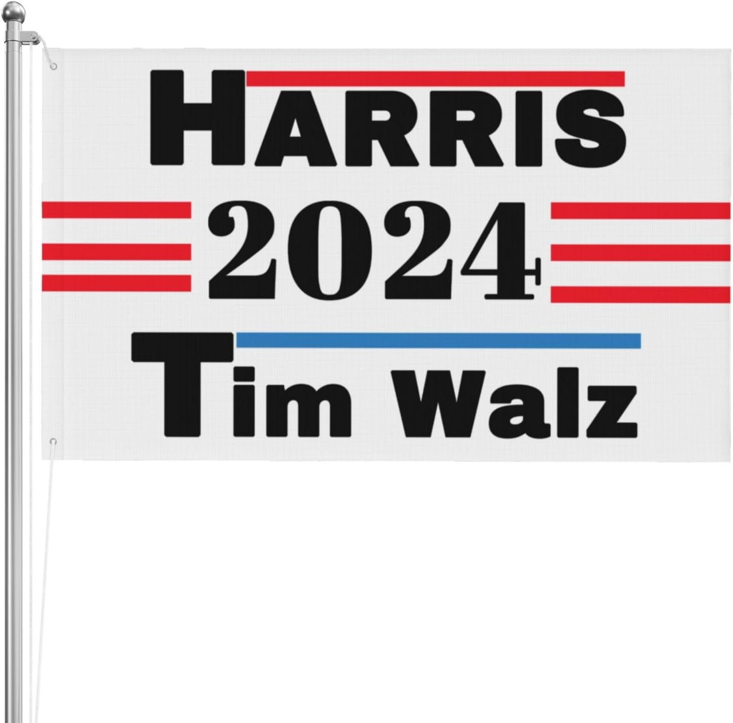 Kamala Harris Tim Walz 2024 Flag 3x5ft 3 Ply Double Side Harris For ...