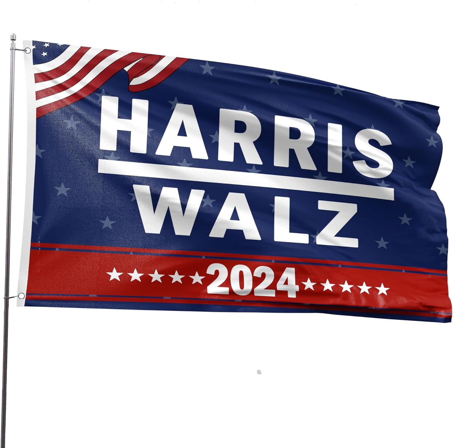 Kamala Harris Tim Walz 2024 Flag Harris For President Flags Vote For ...
