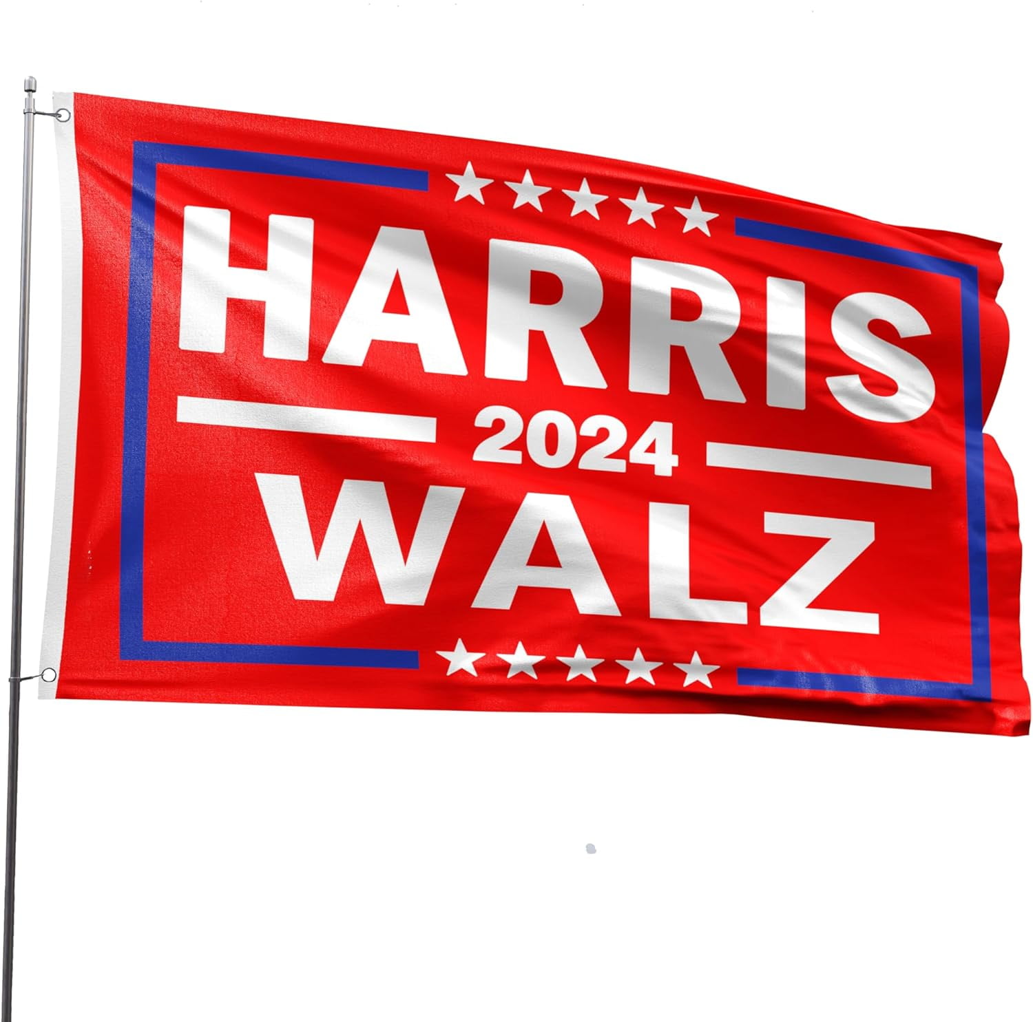 Kamala Harris Tim Walz 2024 Flag Harris For President Flags Vote For ...